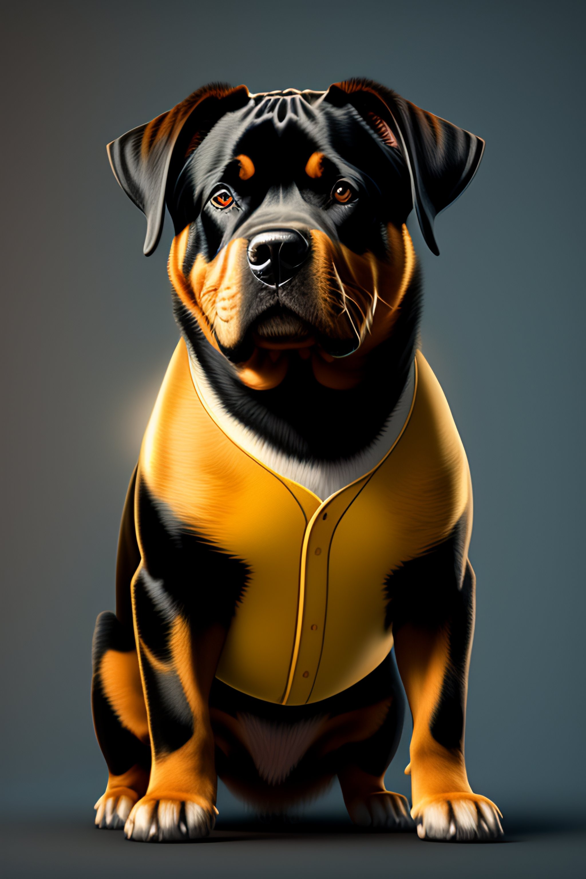 Angry Rottweiler Cartoon