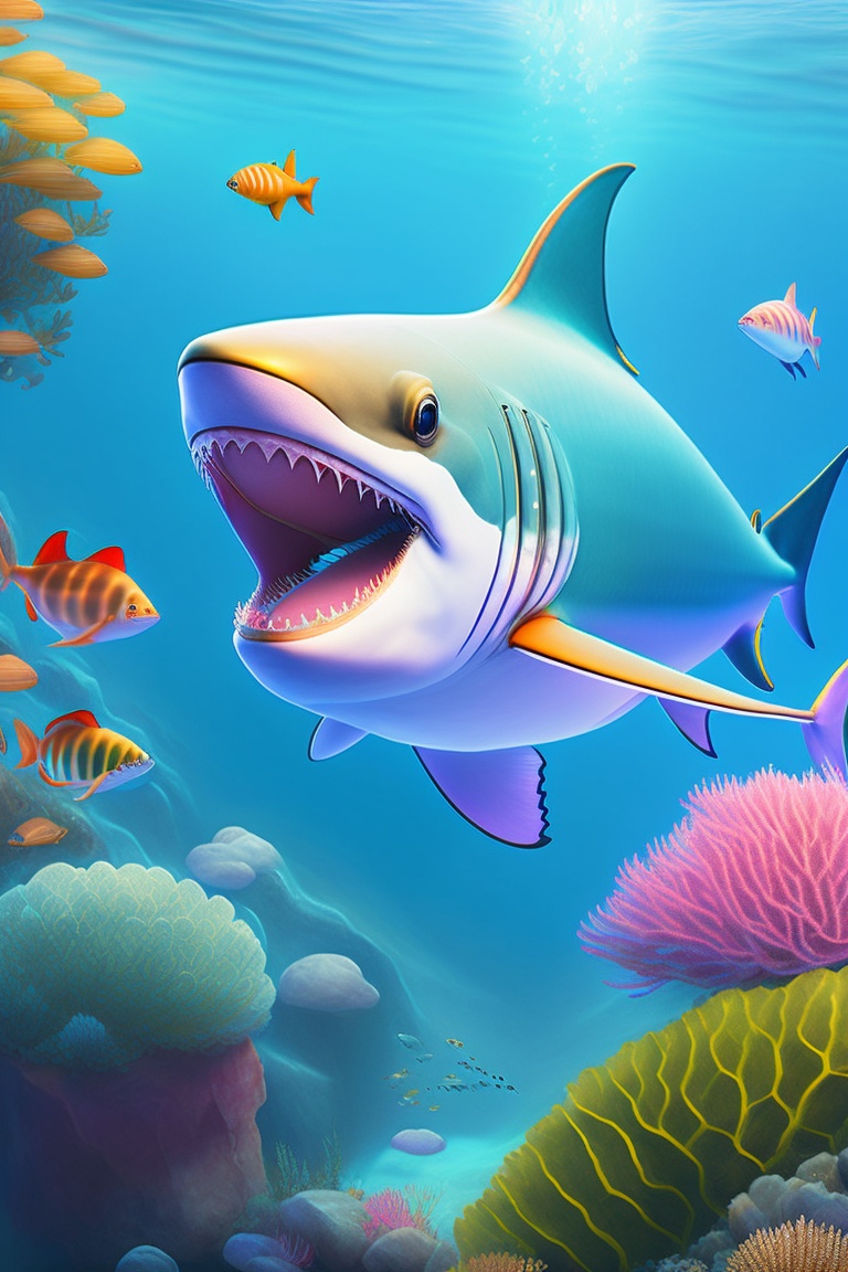 Lexica - In the vibrant underwater world of Aquadentia, lived an ...