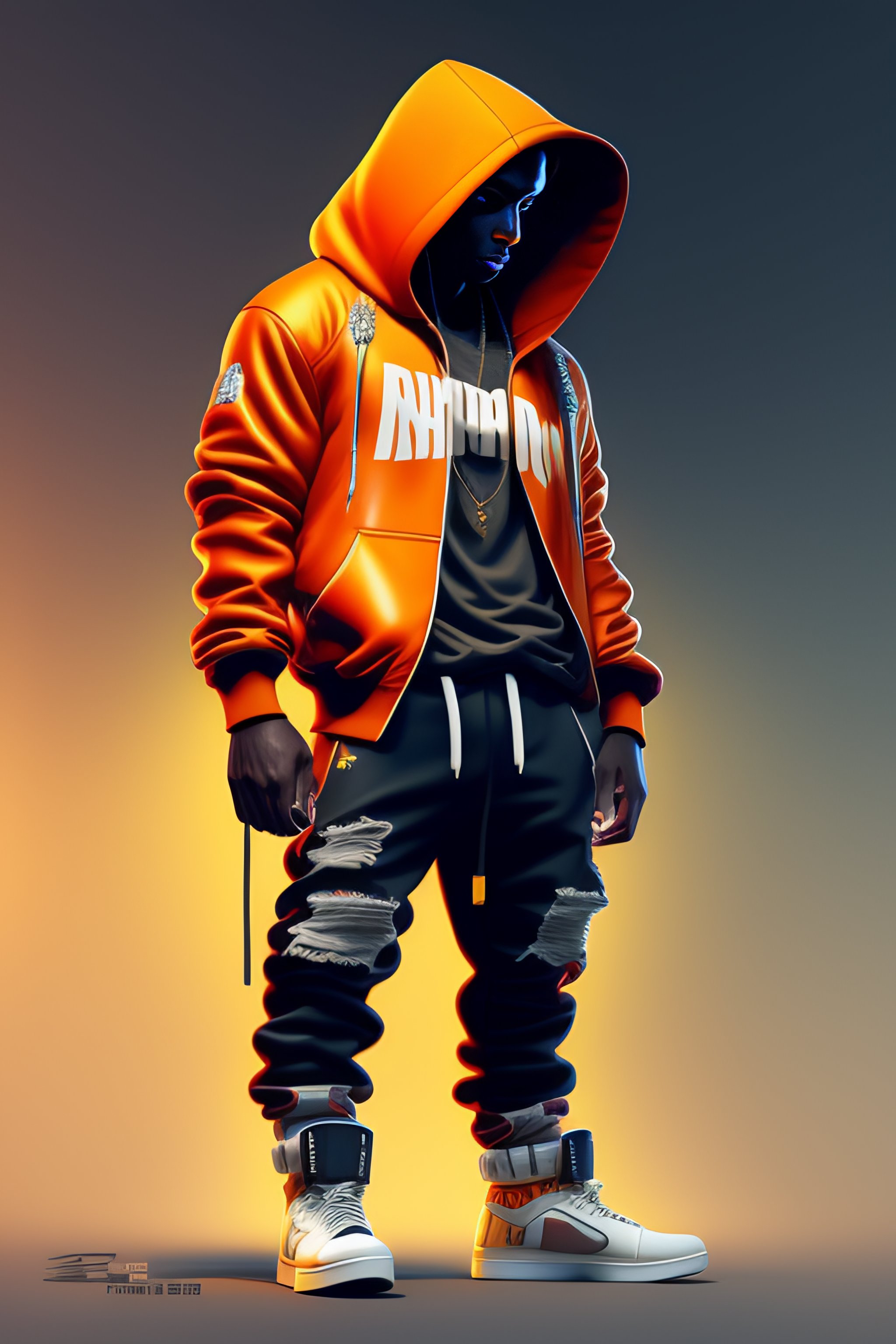 Lexica - Anthro humanoid hippopatomus, hoodie and ripped jeans ...