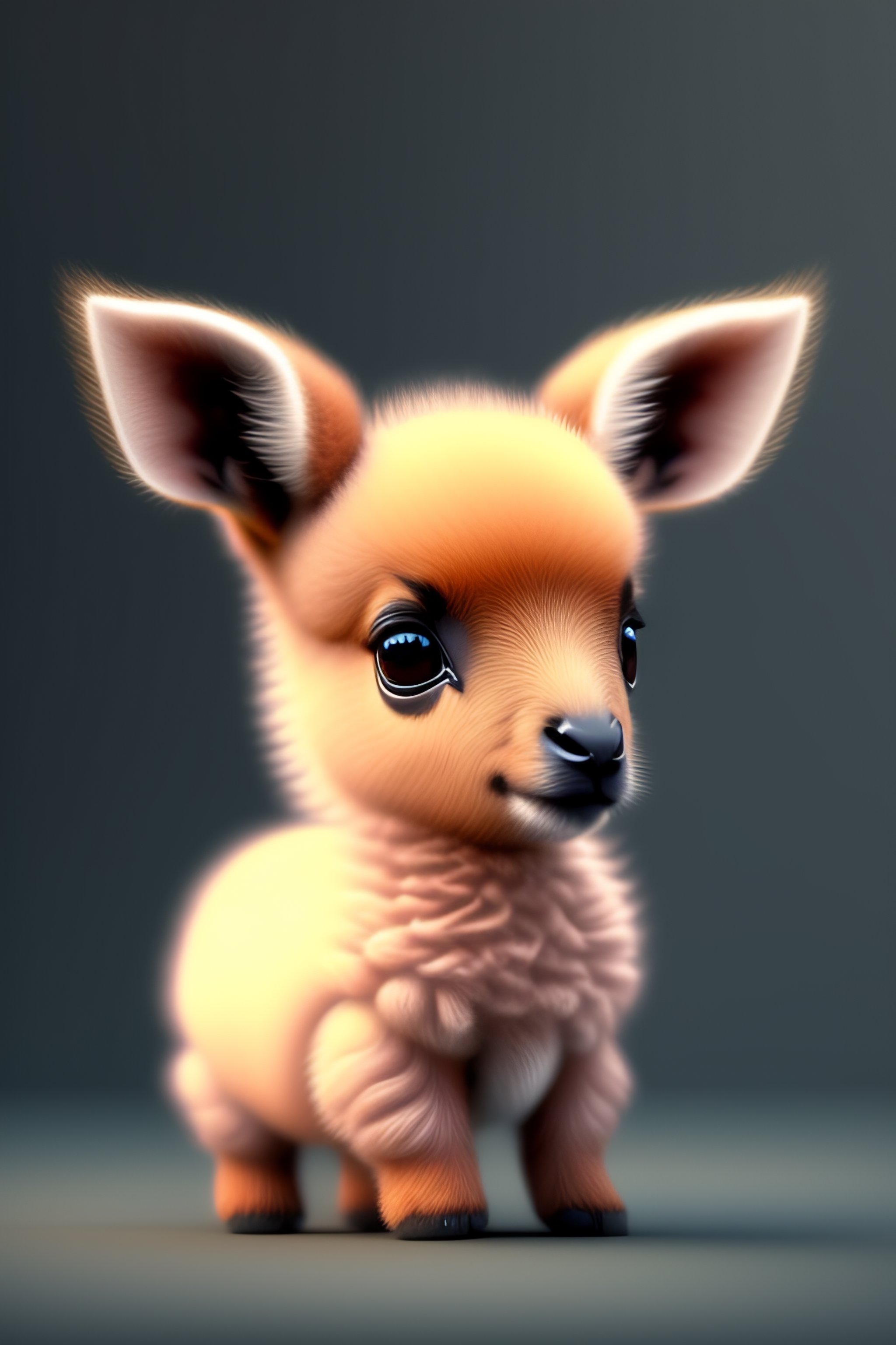 Lexica - Adorable baby vicuna, trending on artstation