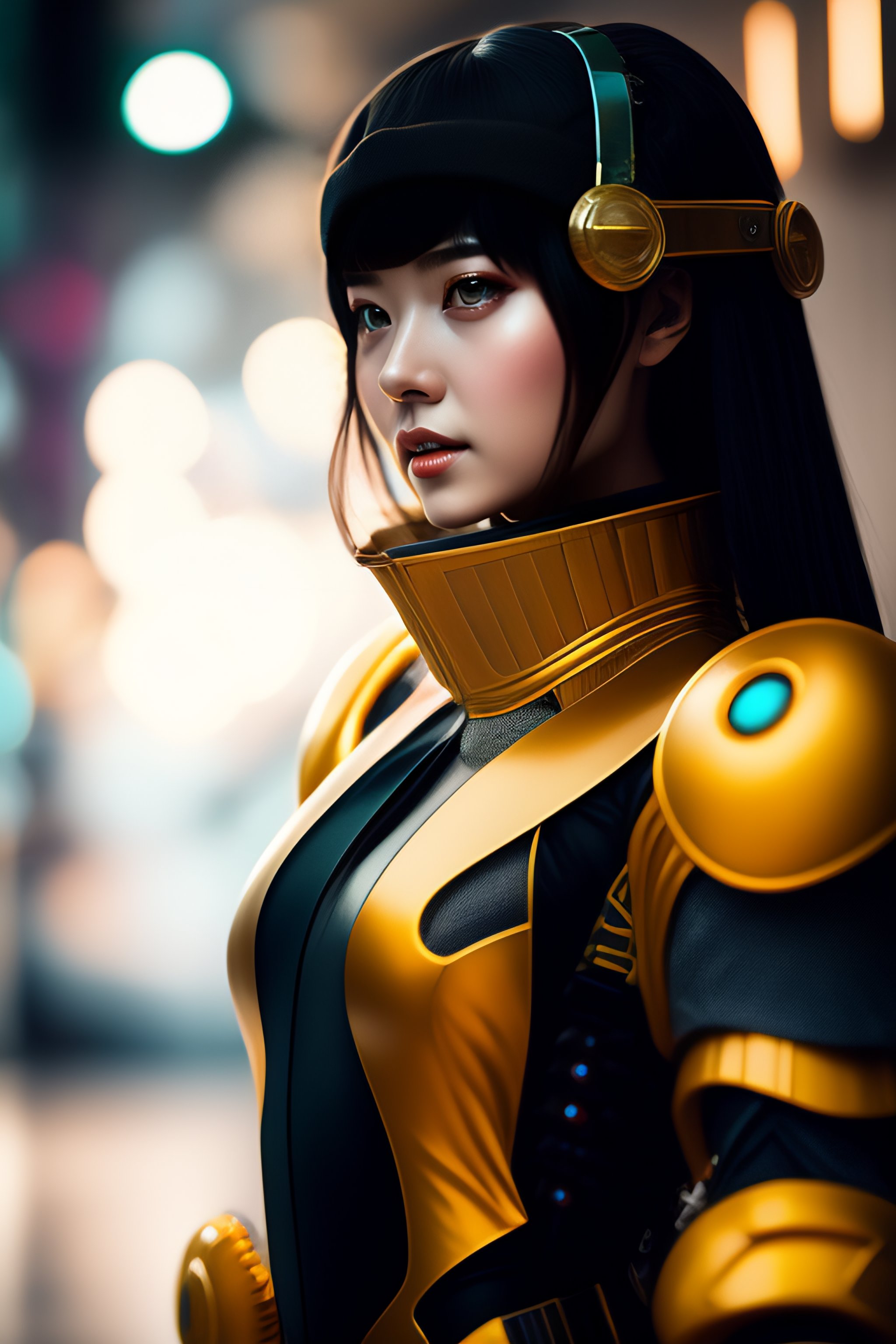 Lexica - Photoreal, cosplay, Cosplayer, cyber punk, Kanna Hashimoto ...