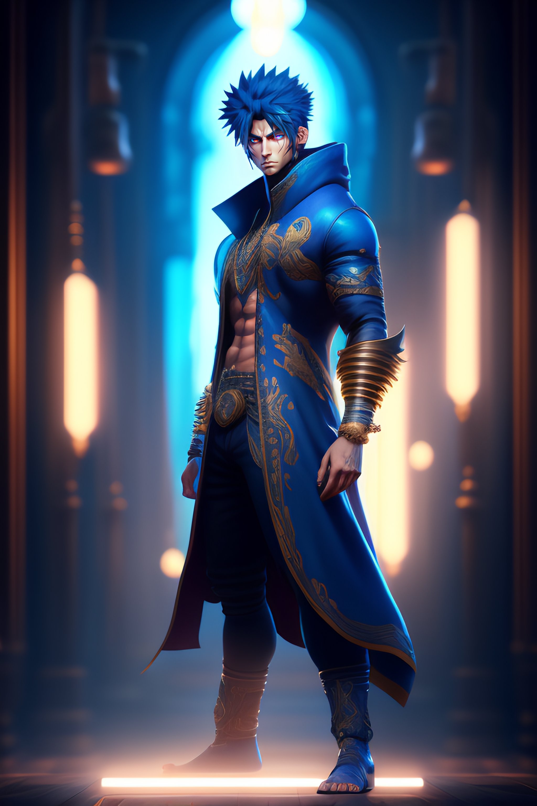 Lexica - Highly detailed dabi with mythic style, radiant light, full ...