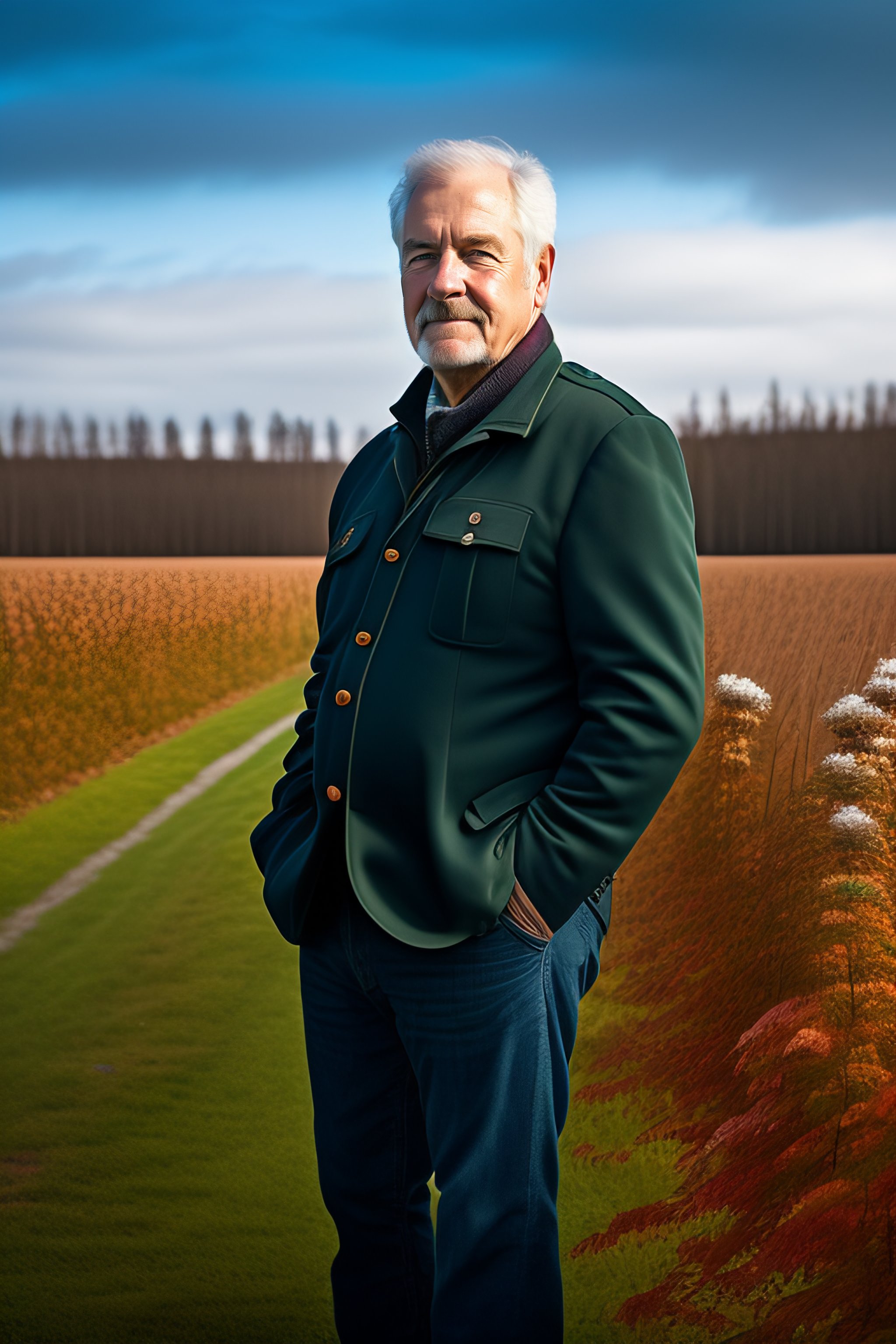 Lexica - Portrait of Charles Dobson who lives in Woodstock, Ontario, Canada