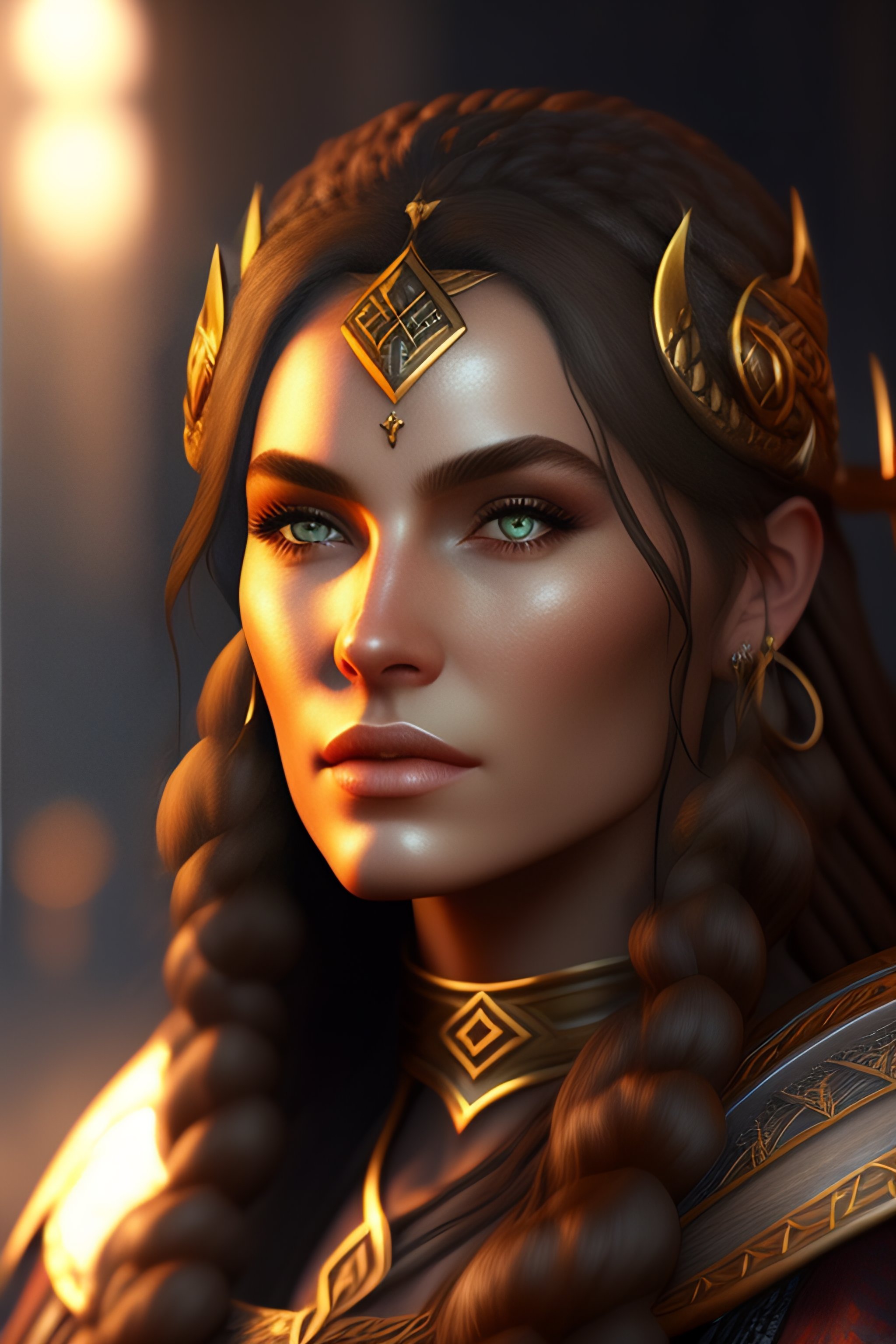 Lexica - Beautiful viking woman, trending on artstation, unreal engine