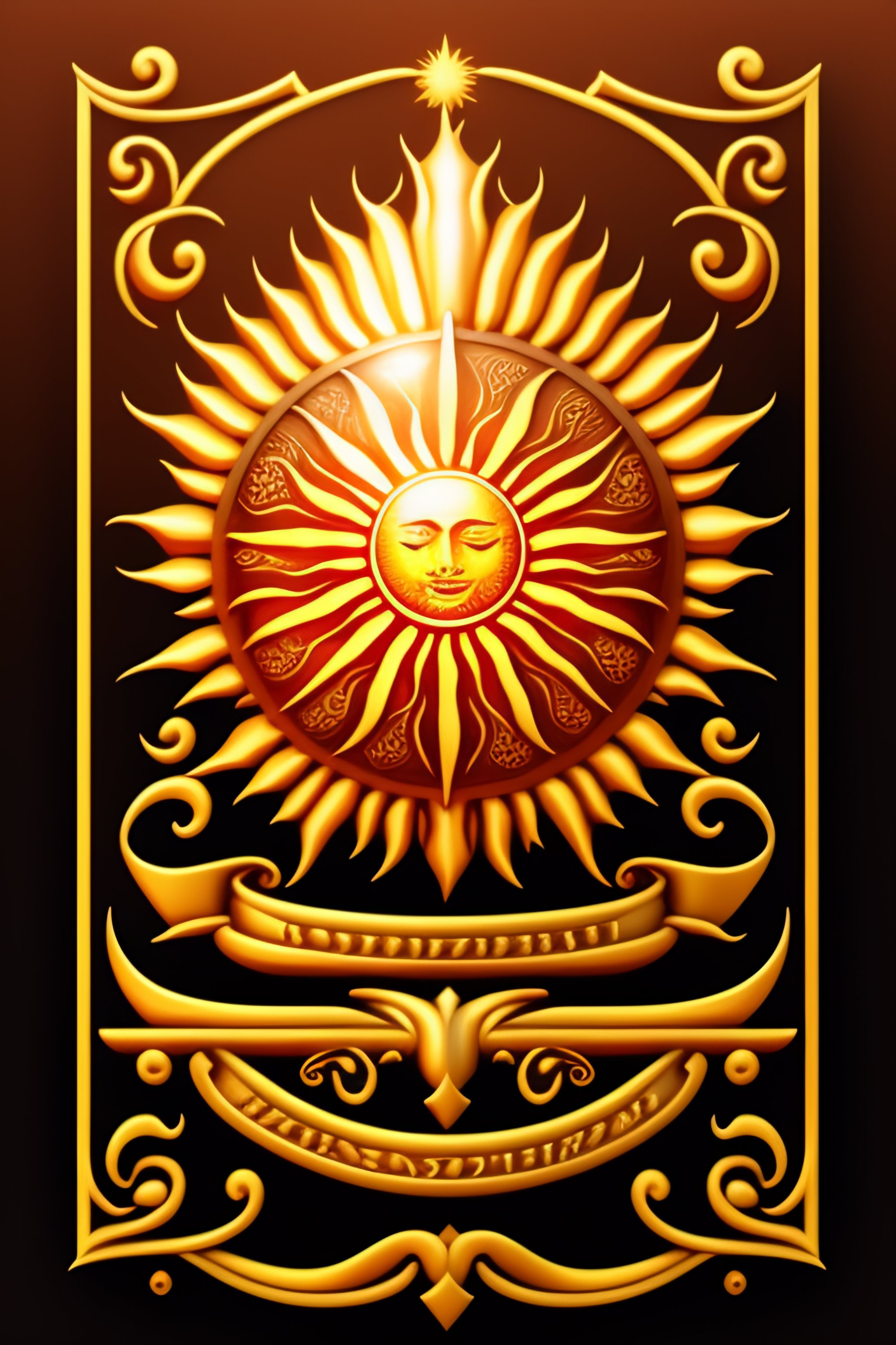 Lexica - Coat of arms with the sun, ancient, illustration, medieval, hq ...