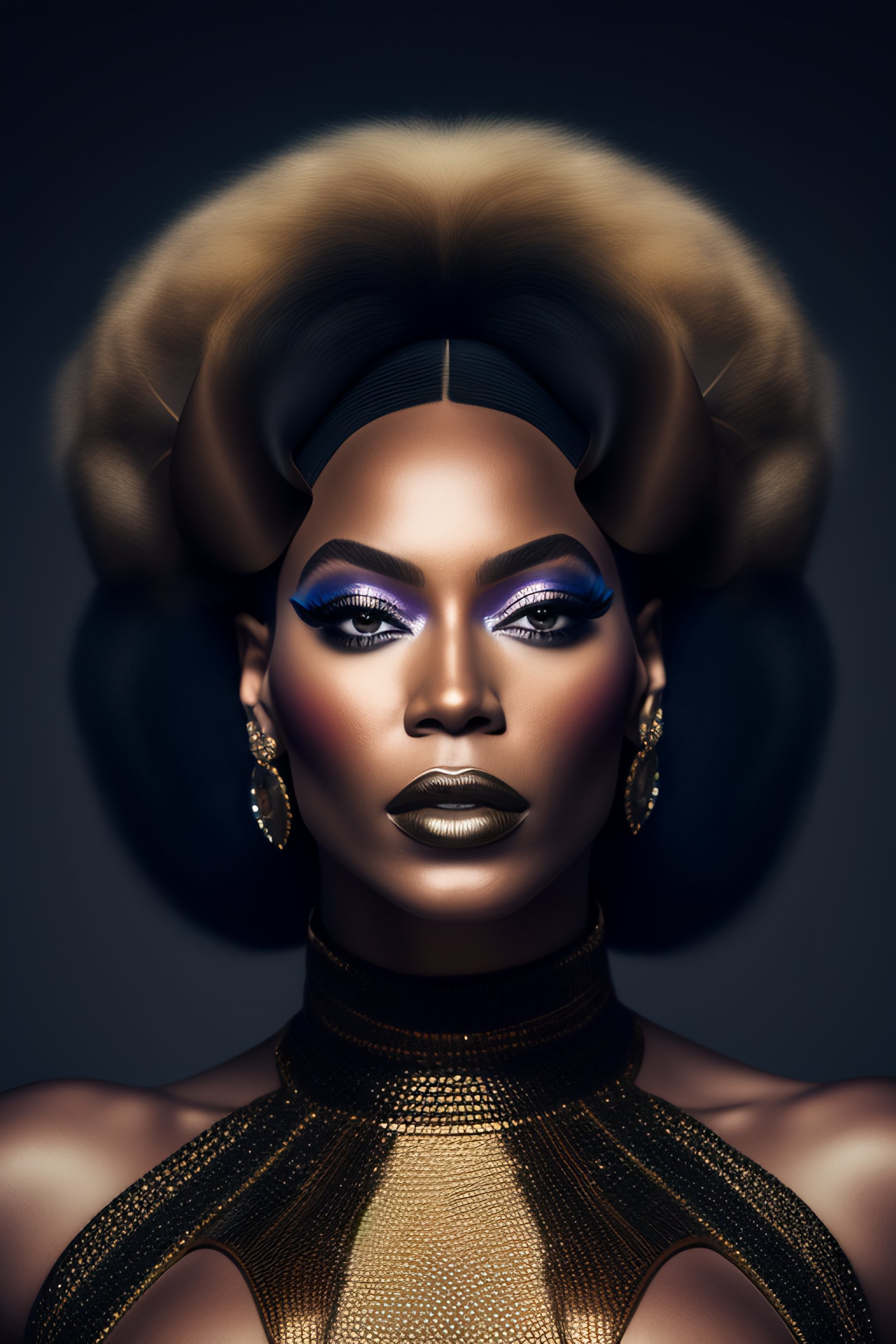 Lexica - A full bodyphoto of beyoncé , fashion editorial, studio ...