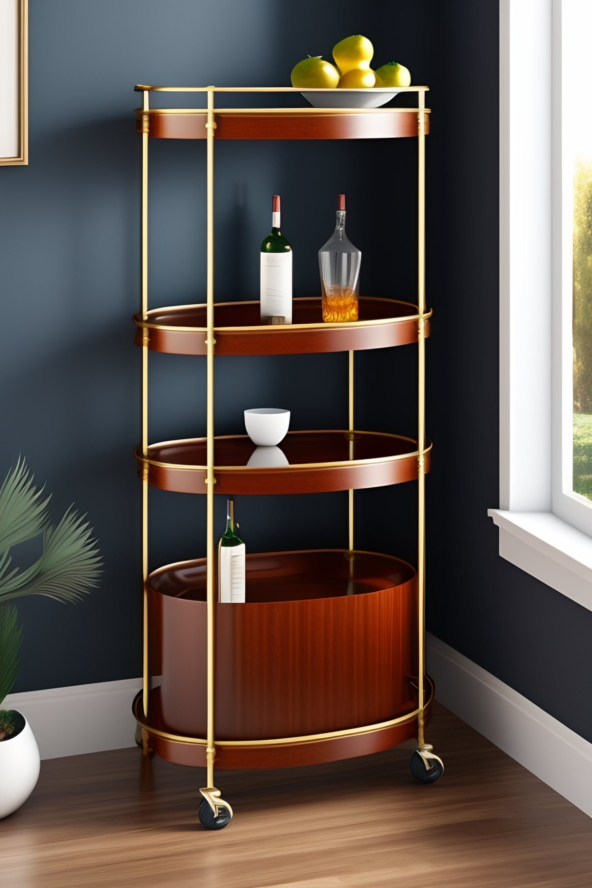 Lexica - USM St John Frizell Bar Trolley