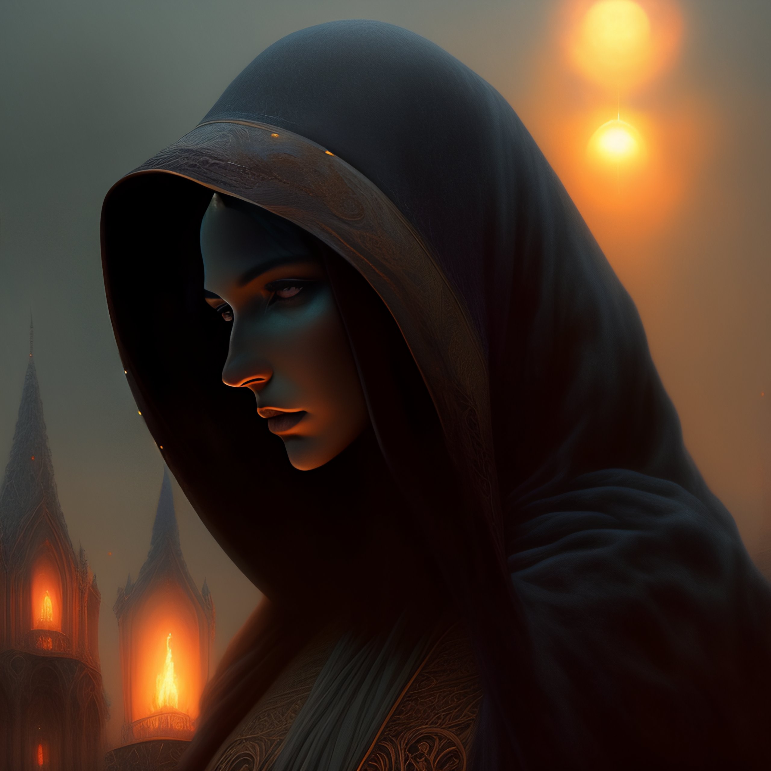 Lexica - A feeling of dread, the personification of evil, a cloaked ...