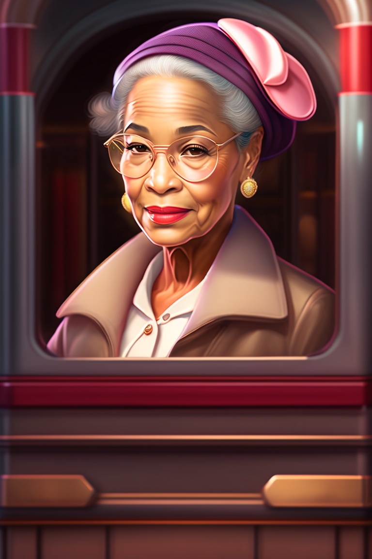 Lexica - Rosa parks, americanstyle street, high resolution
