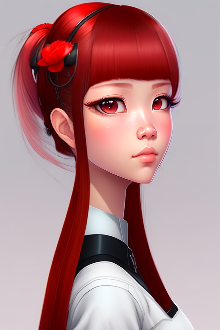 Lexica - Enju is a small girl with several prominent features, the most ...