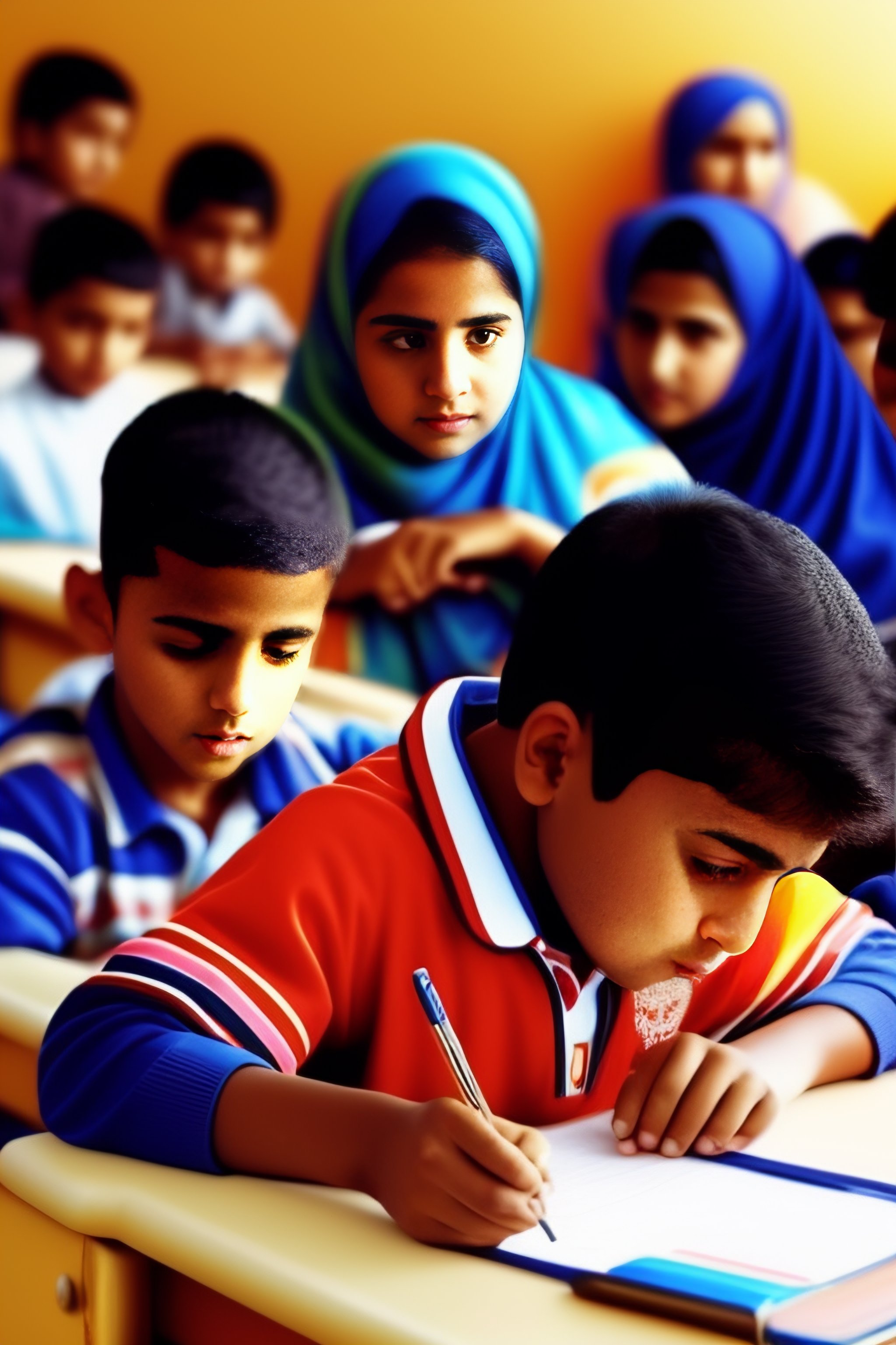 Lexica - Arab student learning english