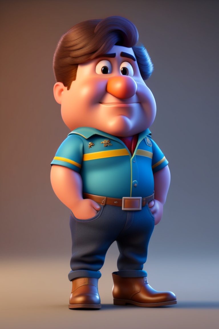 Lexica - Jon oliver as a pixar disney character from up 2 0 0 9 unreal ...