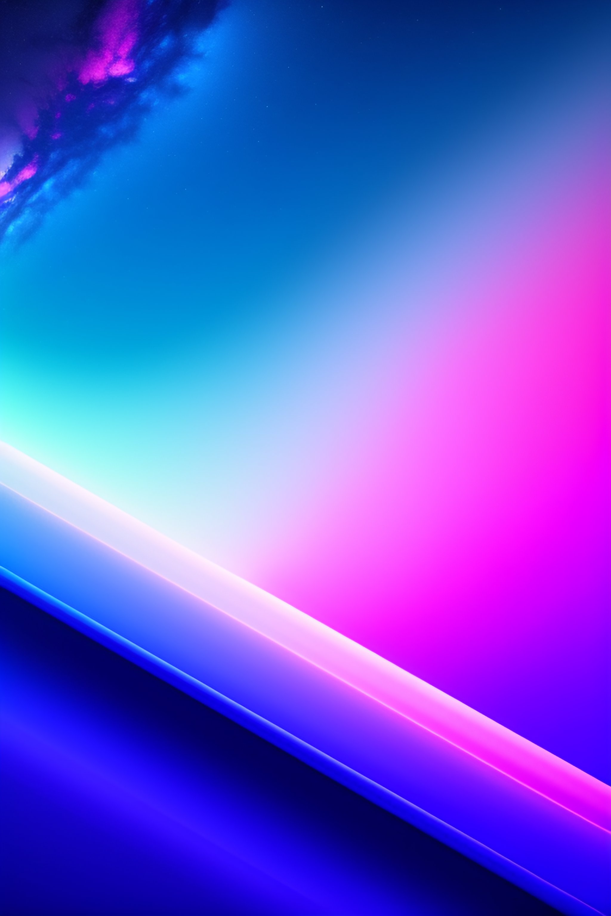 Lexica - Blue white pink gradient