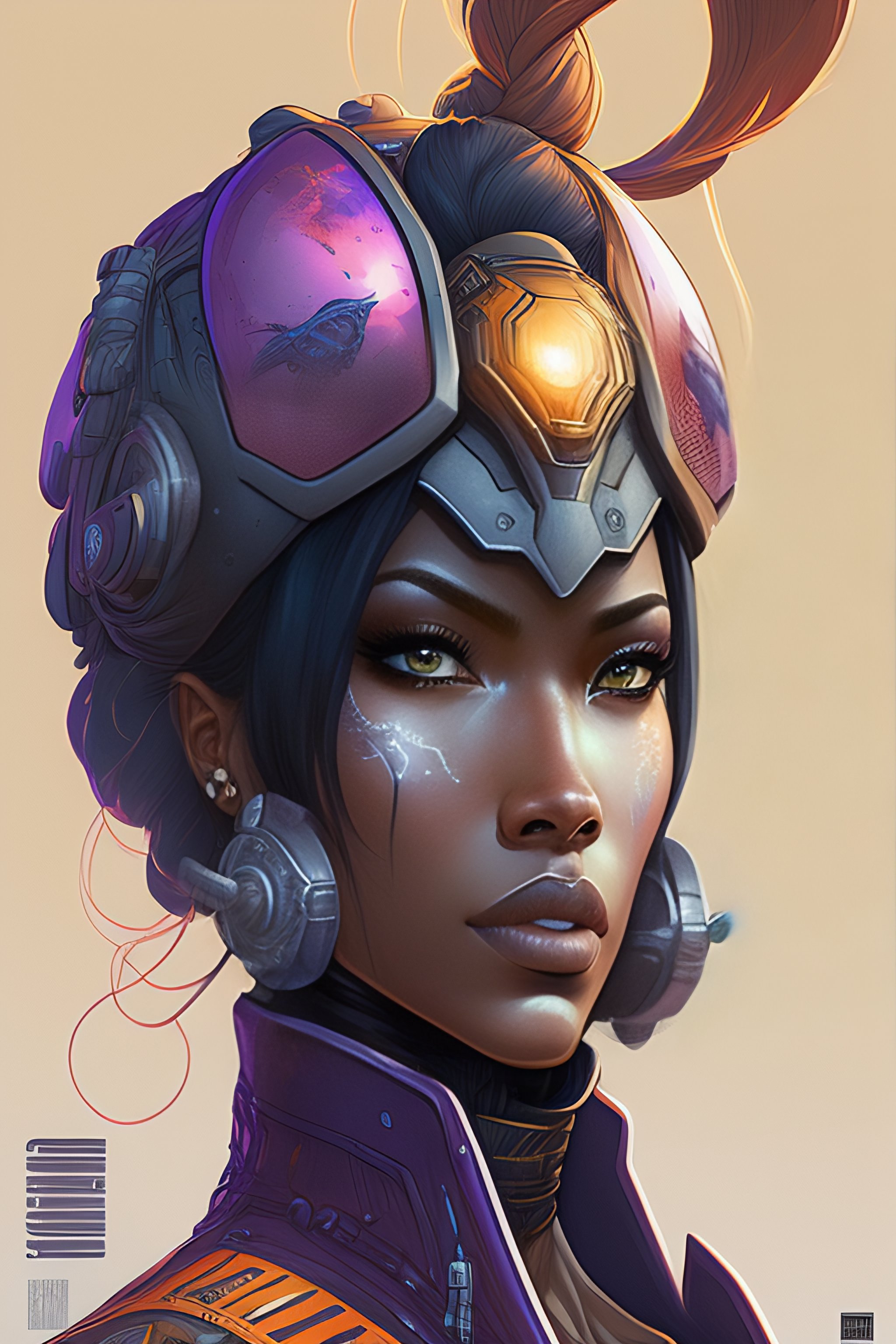 Lexica - A study of cell shaded portrait of james cameron cyborg as ...