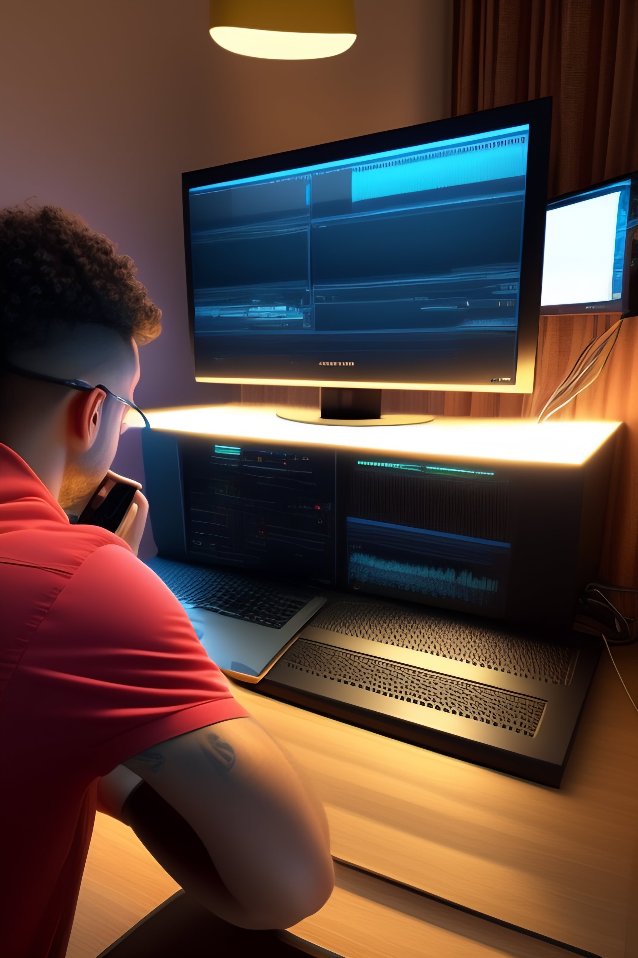 Lexica - Show me a picture of a lazy programmer