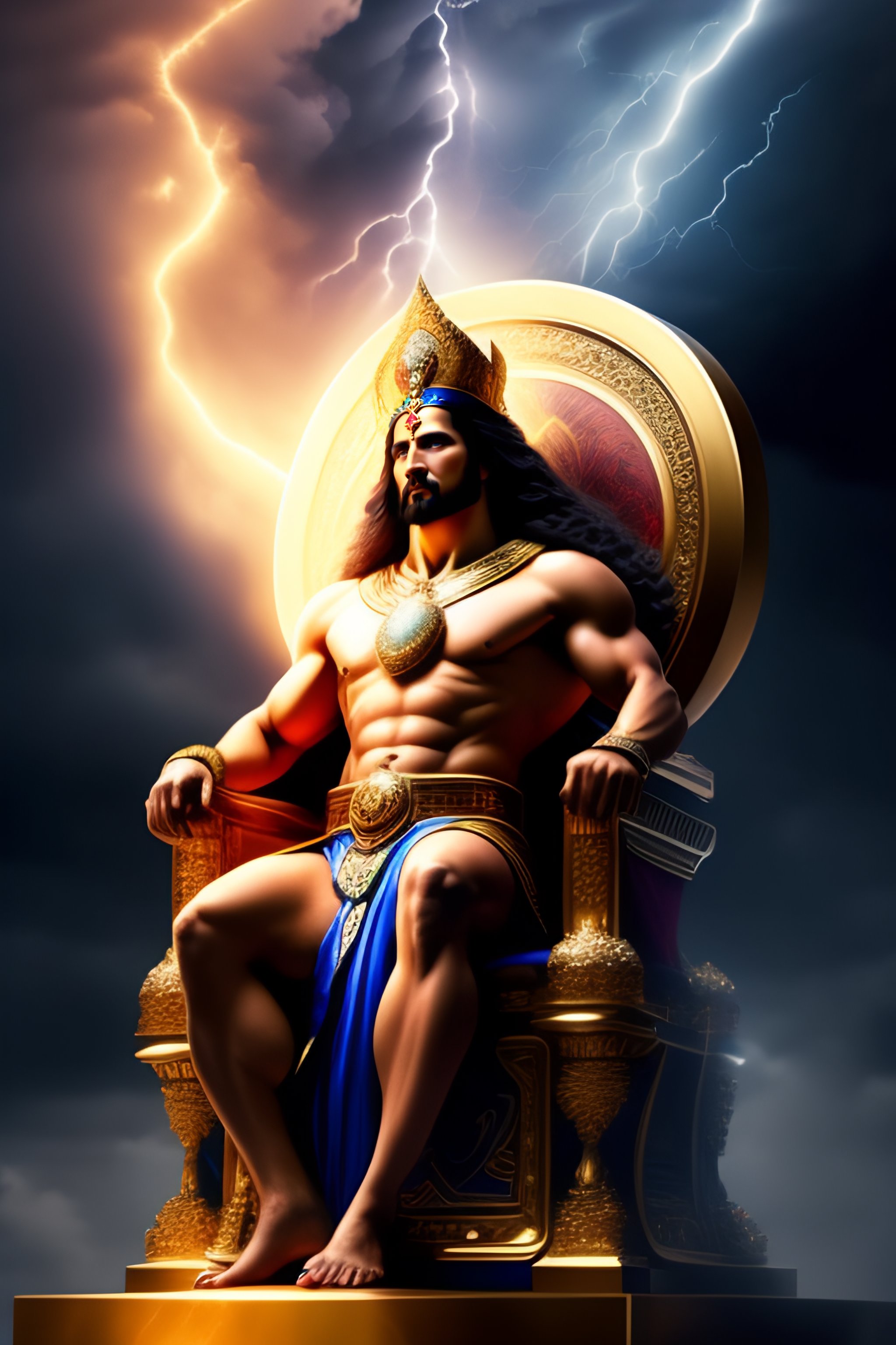 Lexica - The god of heaven, thunder and lightning, who is in charge of ...