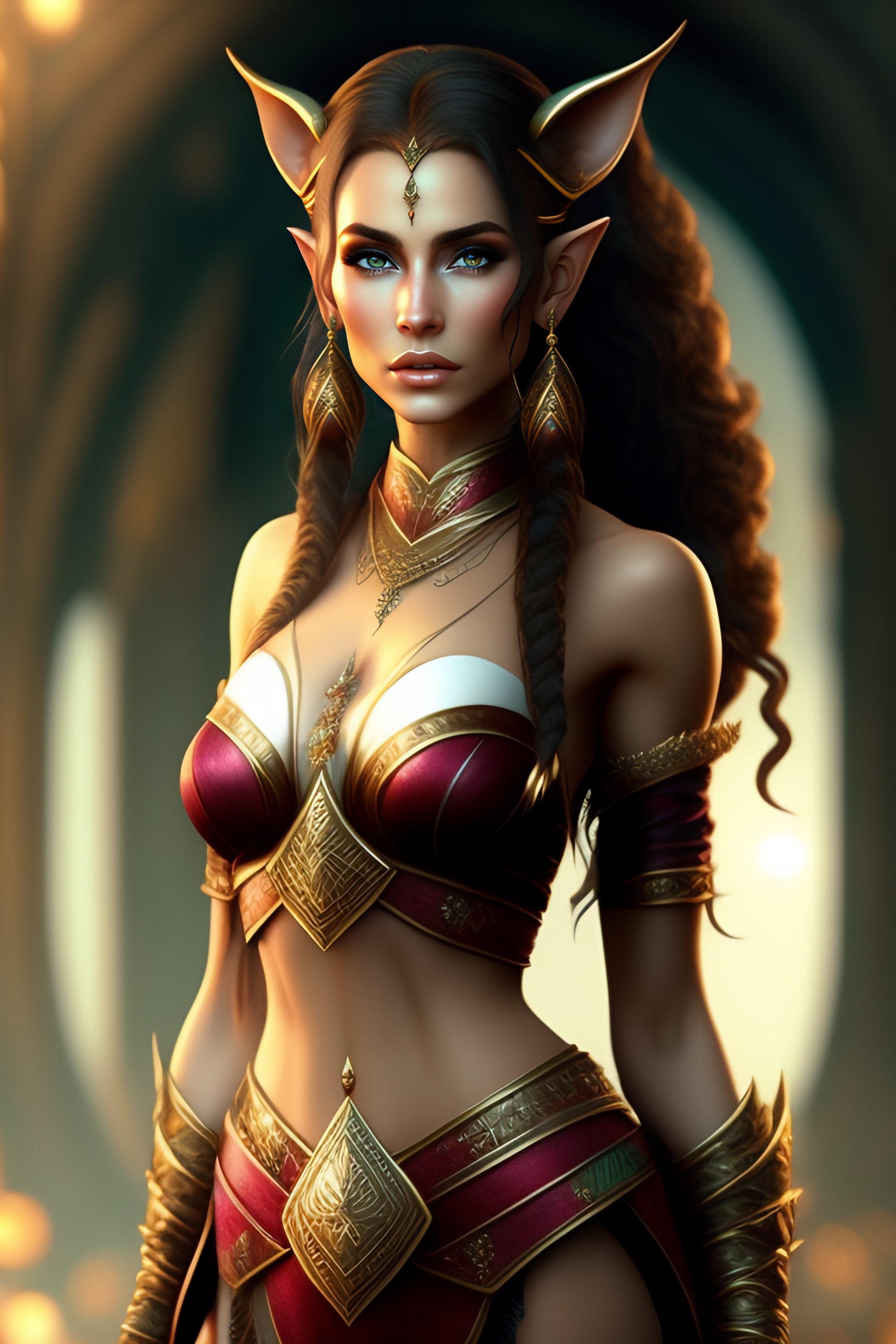 Lexica - Beautiful elf female