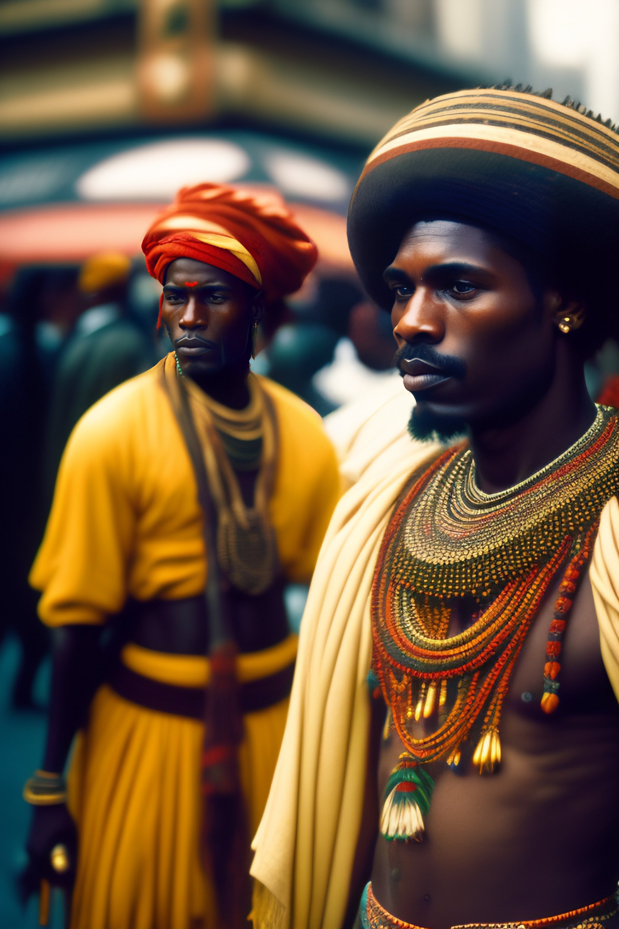 Lexica - 35mm film photo with a 50mm lens of aman of people from an ...