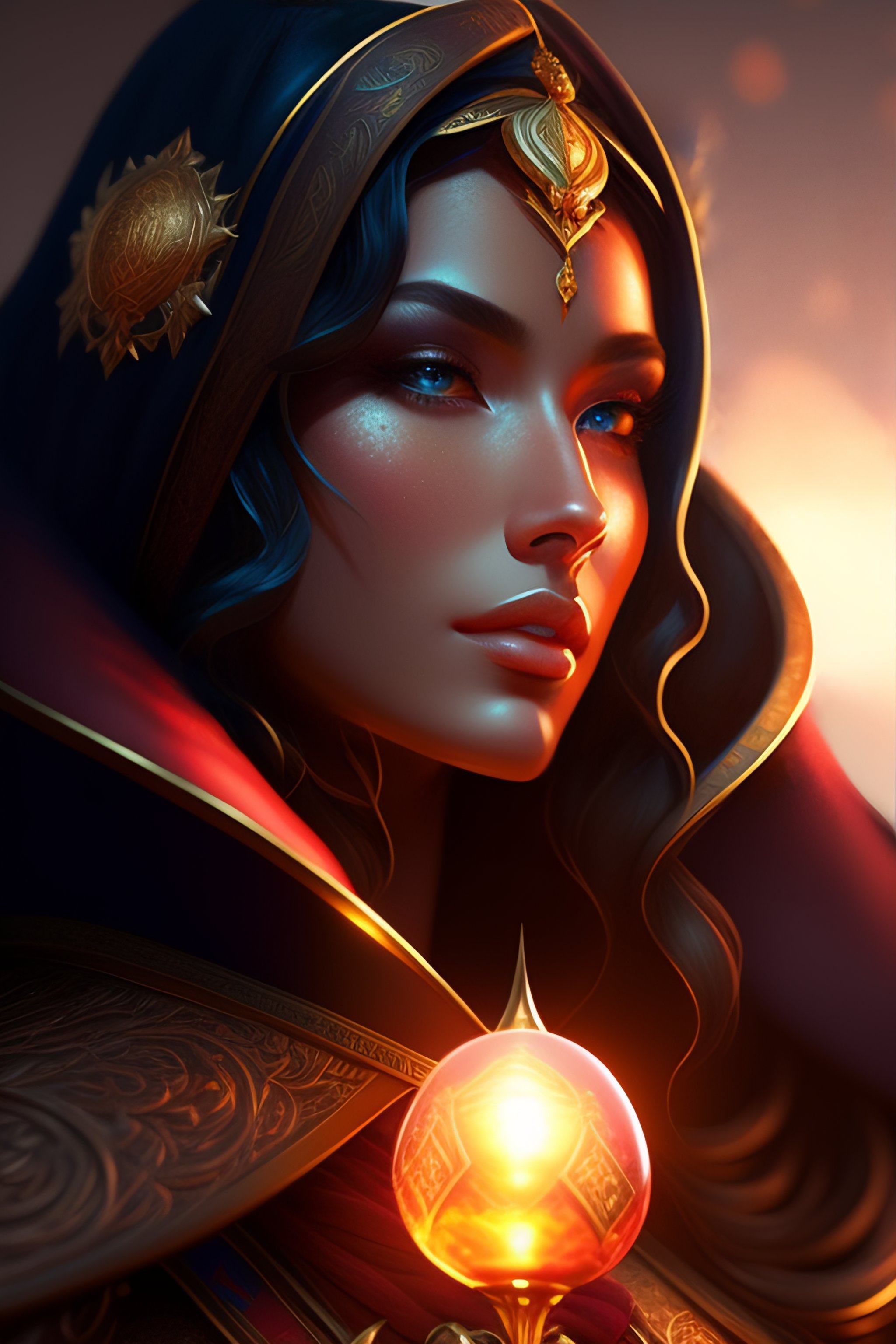 Lexica - The midnight bloody sun intricate, elegant, highly detailed ...