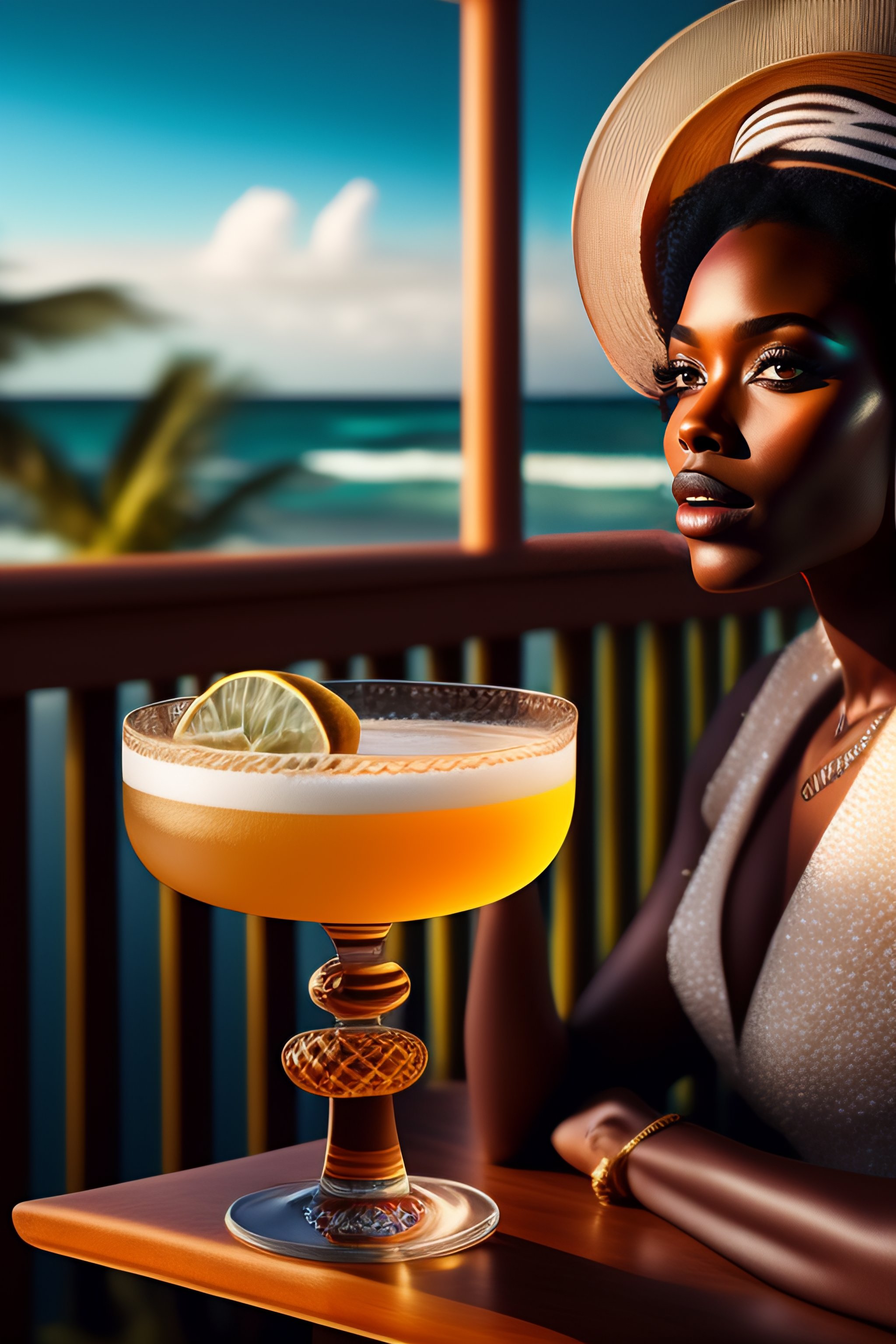 Lexica - Jamaica,man and women editorial bar photography from ...