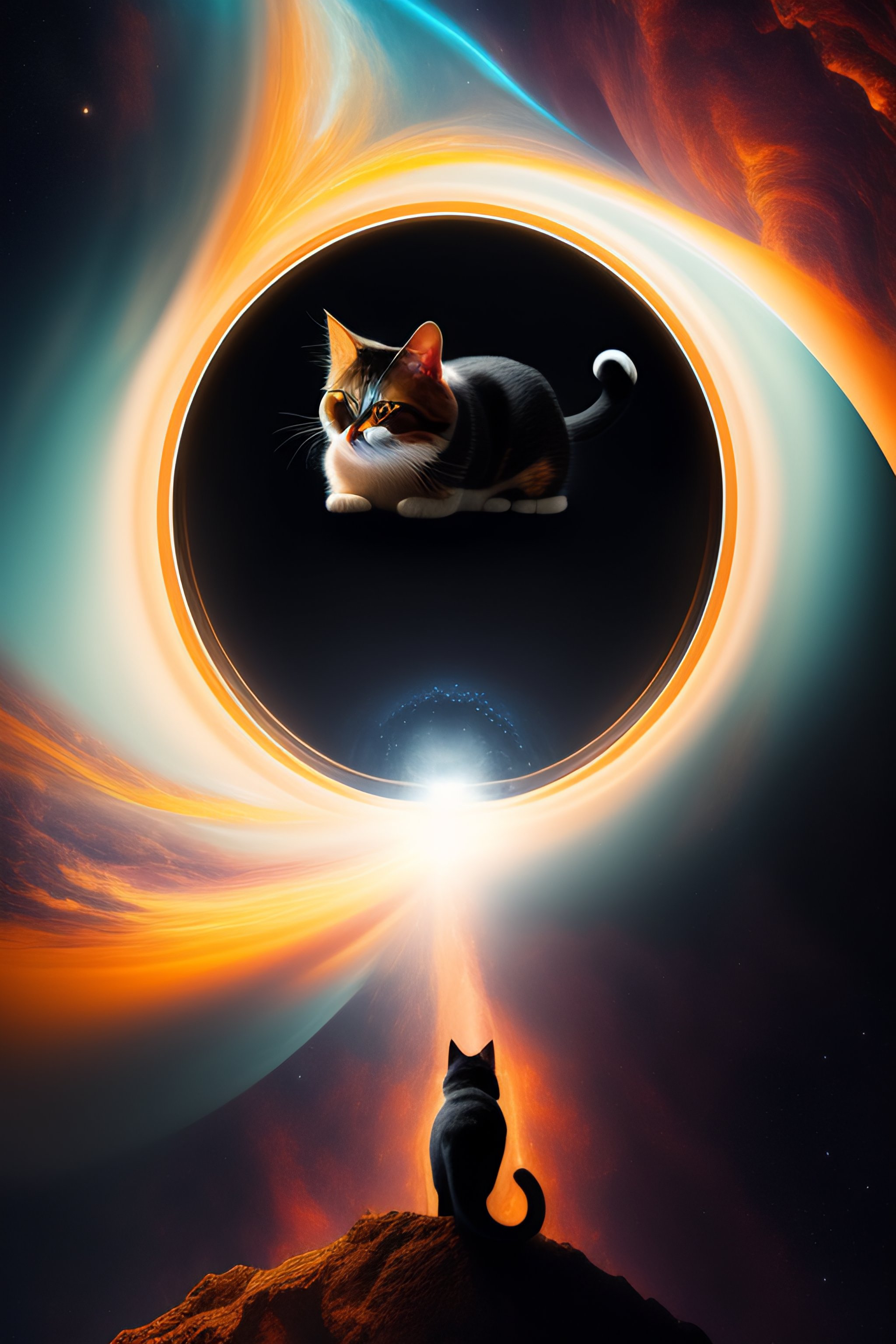 Black Hole Cat