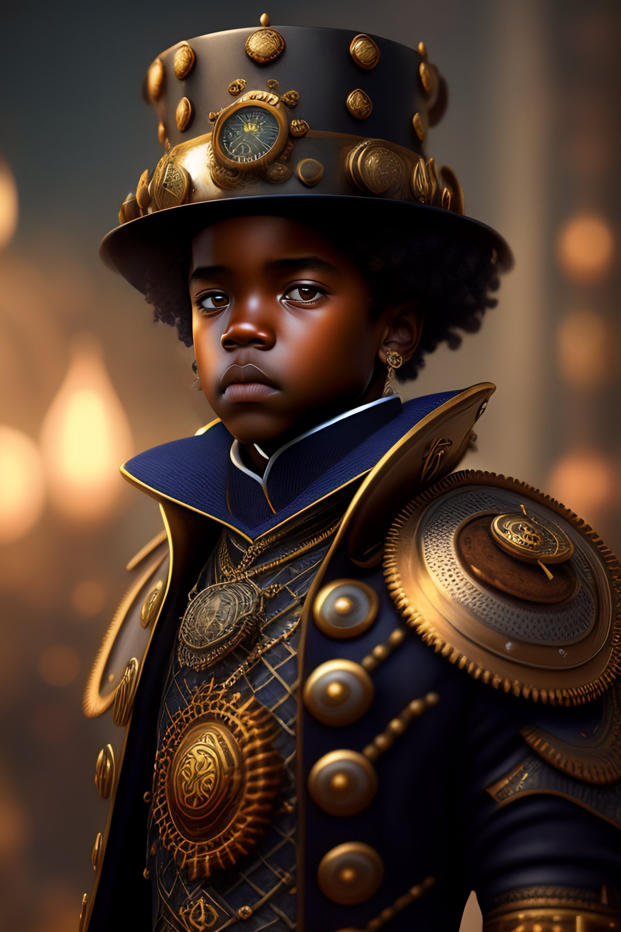 Lexica - Steampunk, Afro boy , armor, antique, gothic, gears, keys, top ...