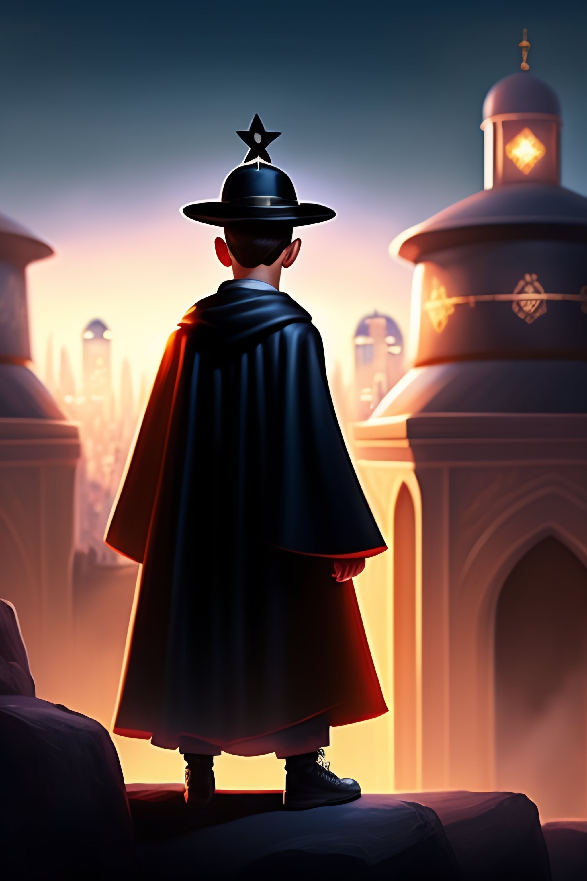 Lexica - An Israeli Jewish boy, ultra-Orthodox, superhero, wearing a ...
