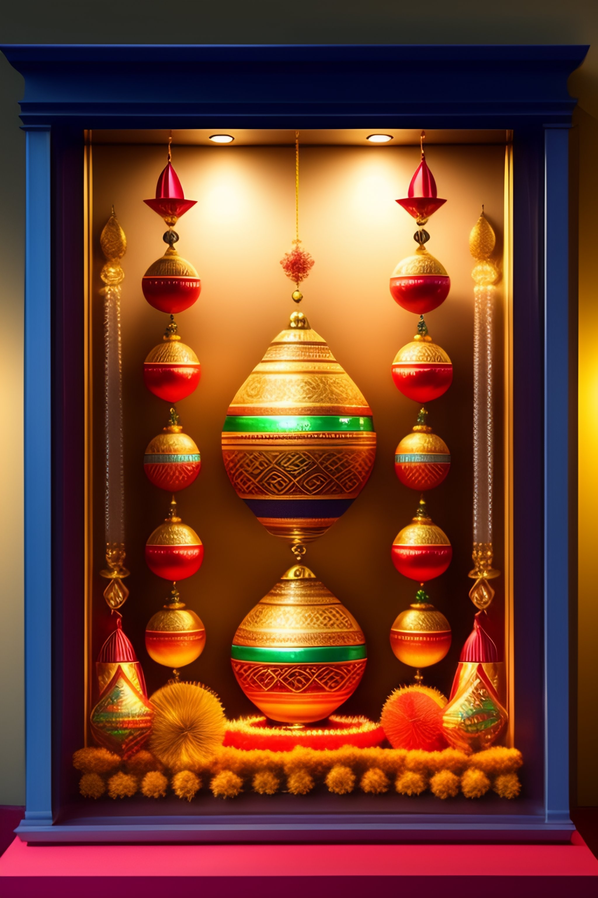 Lexica - Retail window display, Sankranti, new year