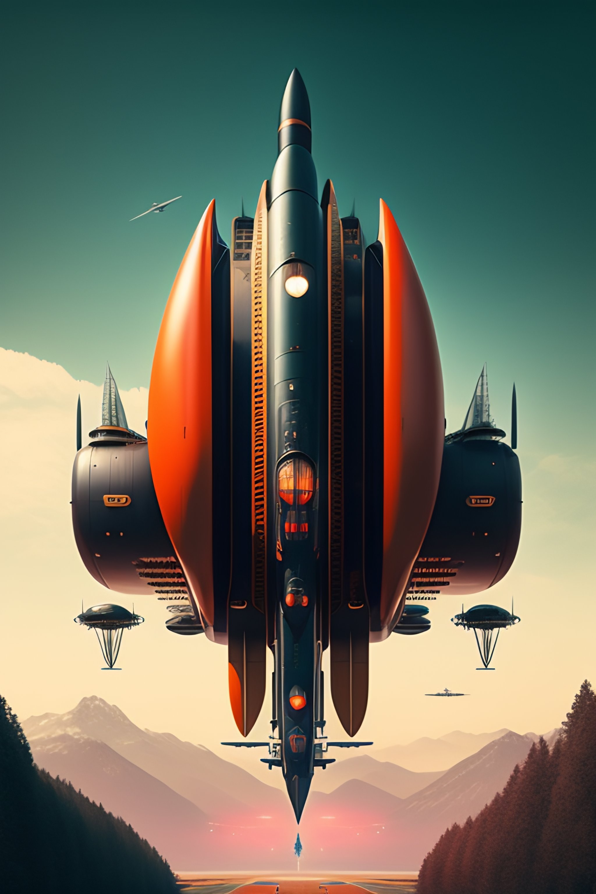 Lexica - Simon stalenhag poster 1920s style, futuristic, leather ...