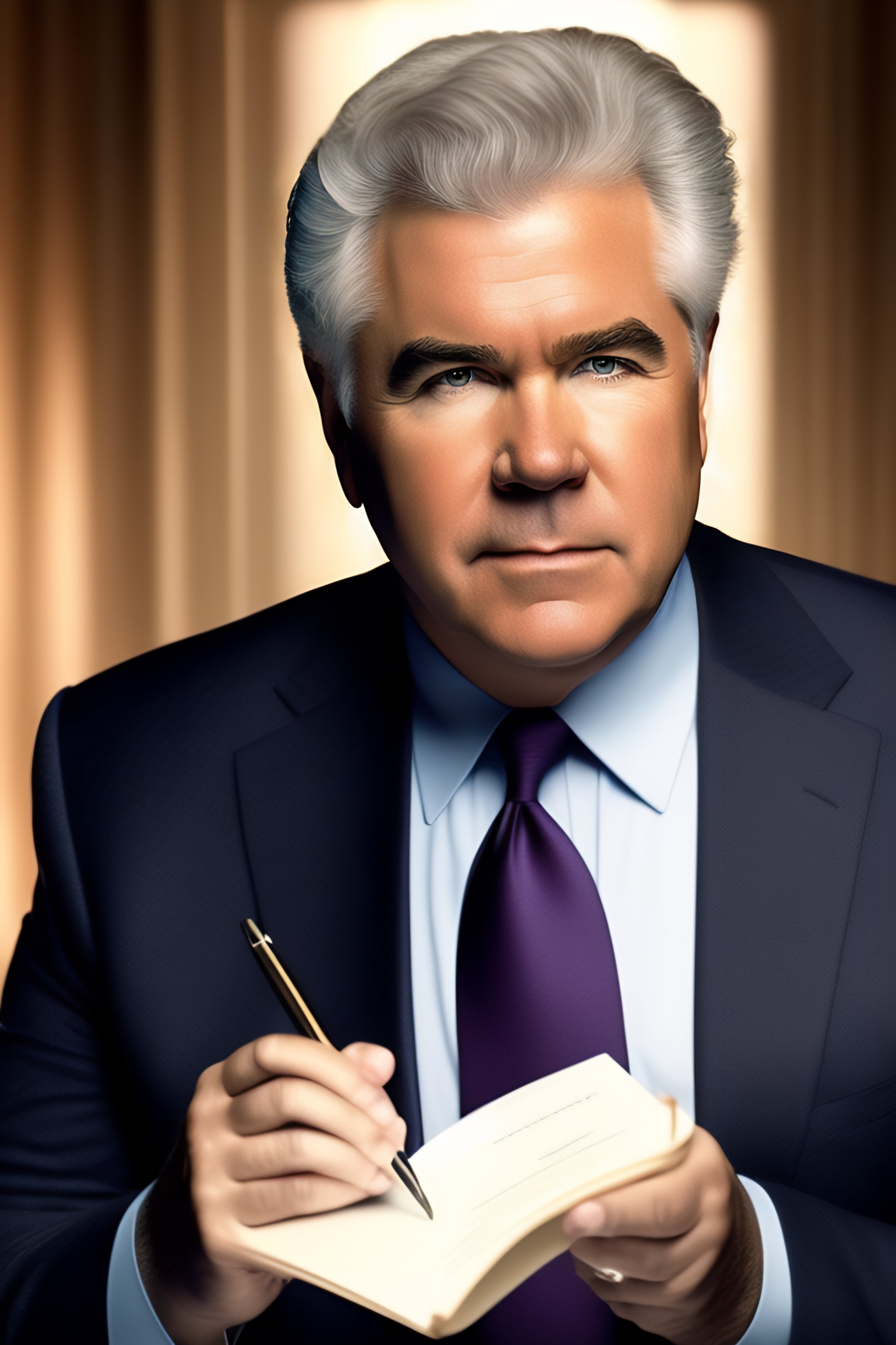 Lexica - John Larroquette, as Dan Fielding, writing a blog. photo ...