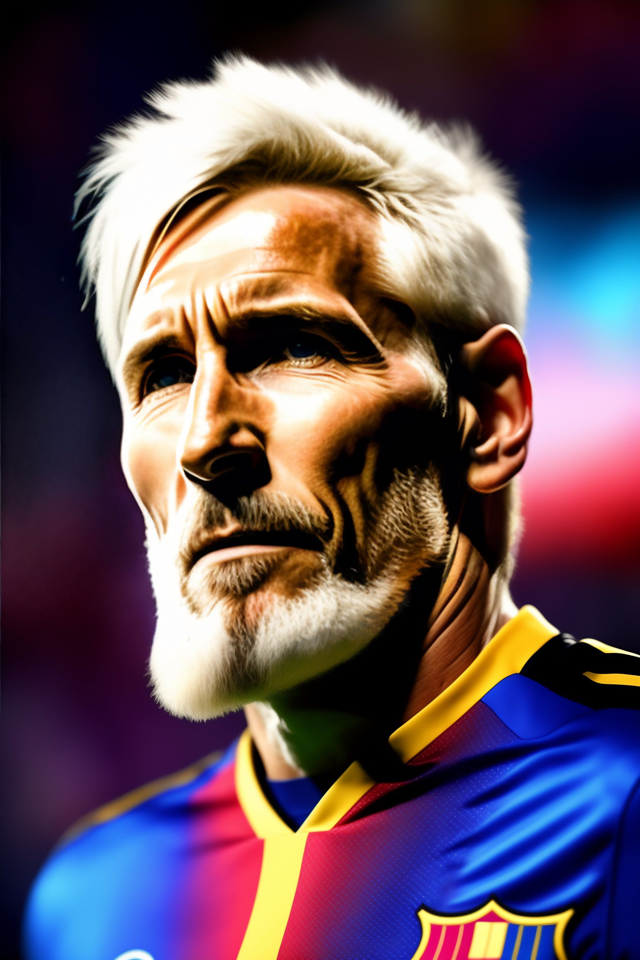 Lexica - Messi old man, , ultrahd