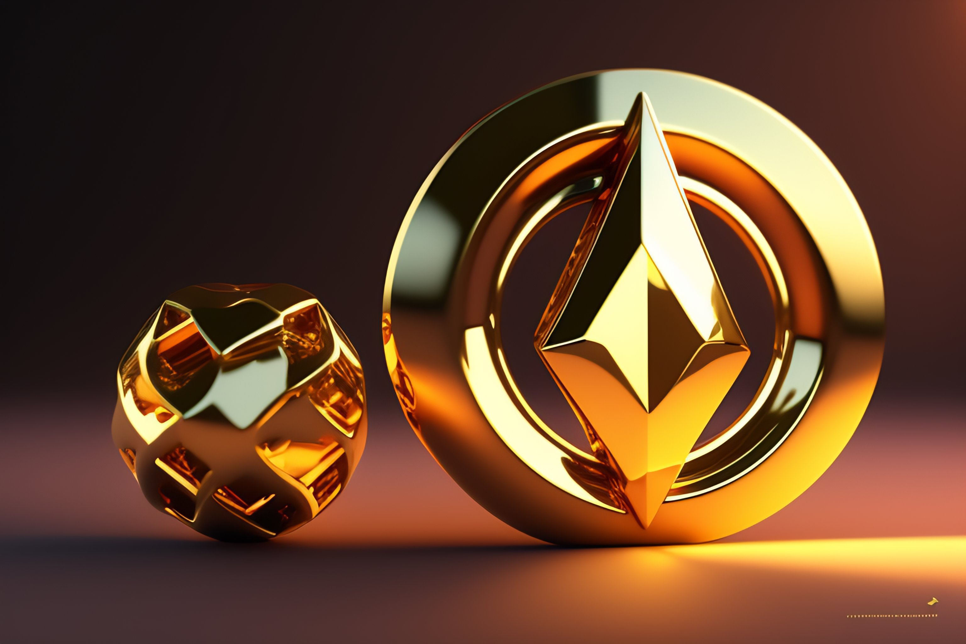 Lexica - Isometric 3d of the ethereum symbol by artgerm and greg ...