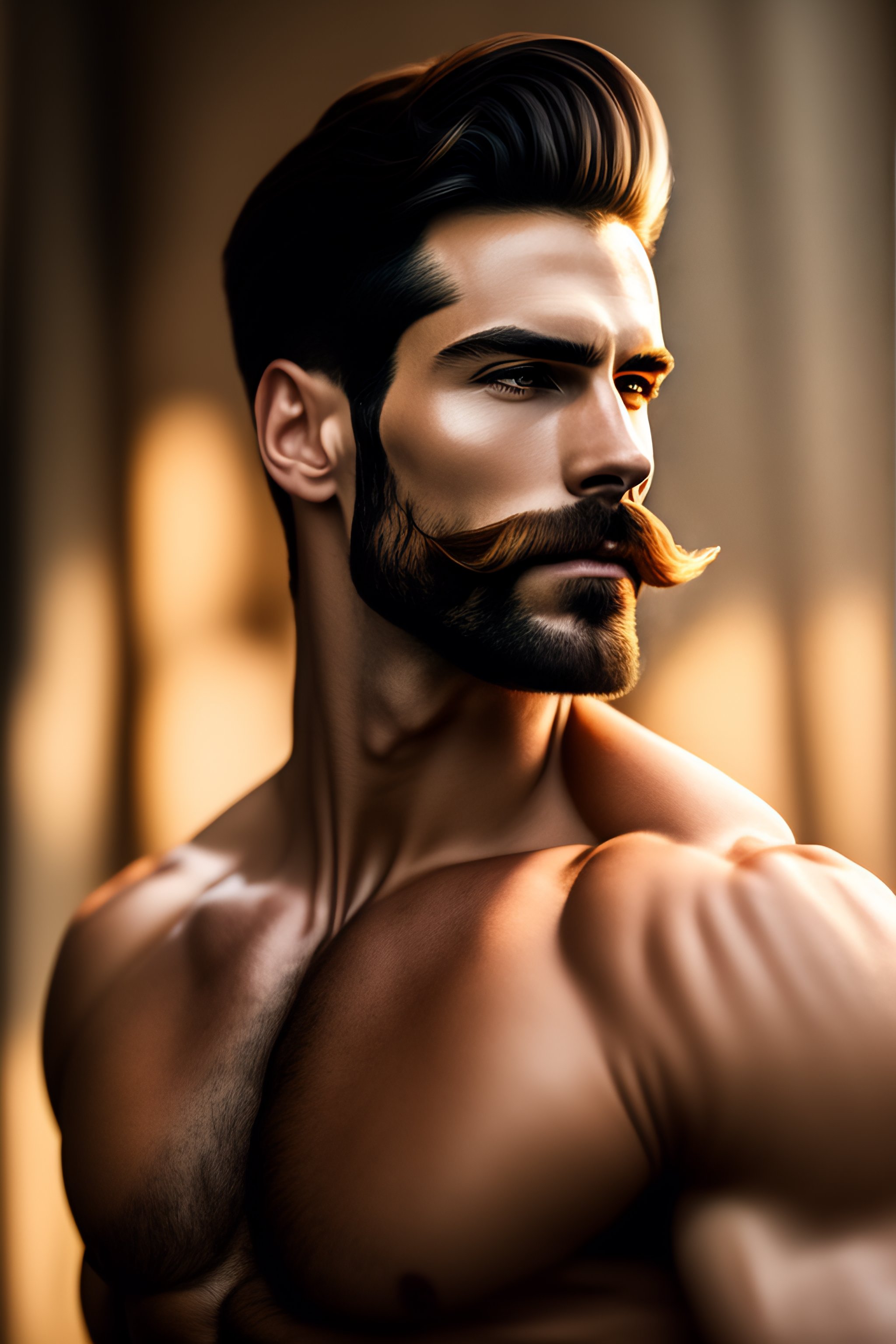 Lexica - Photograph, looking at camera, 8k, handsome, male, muscular ...