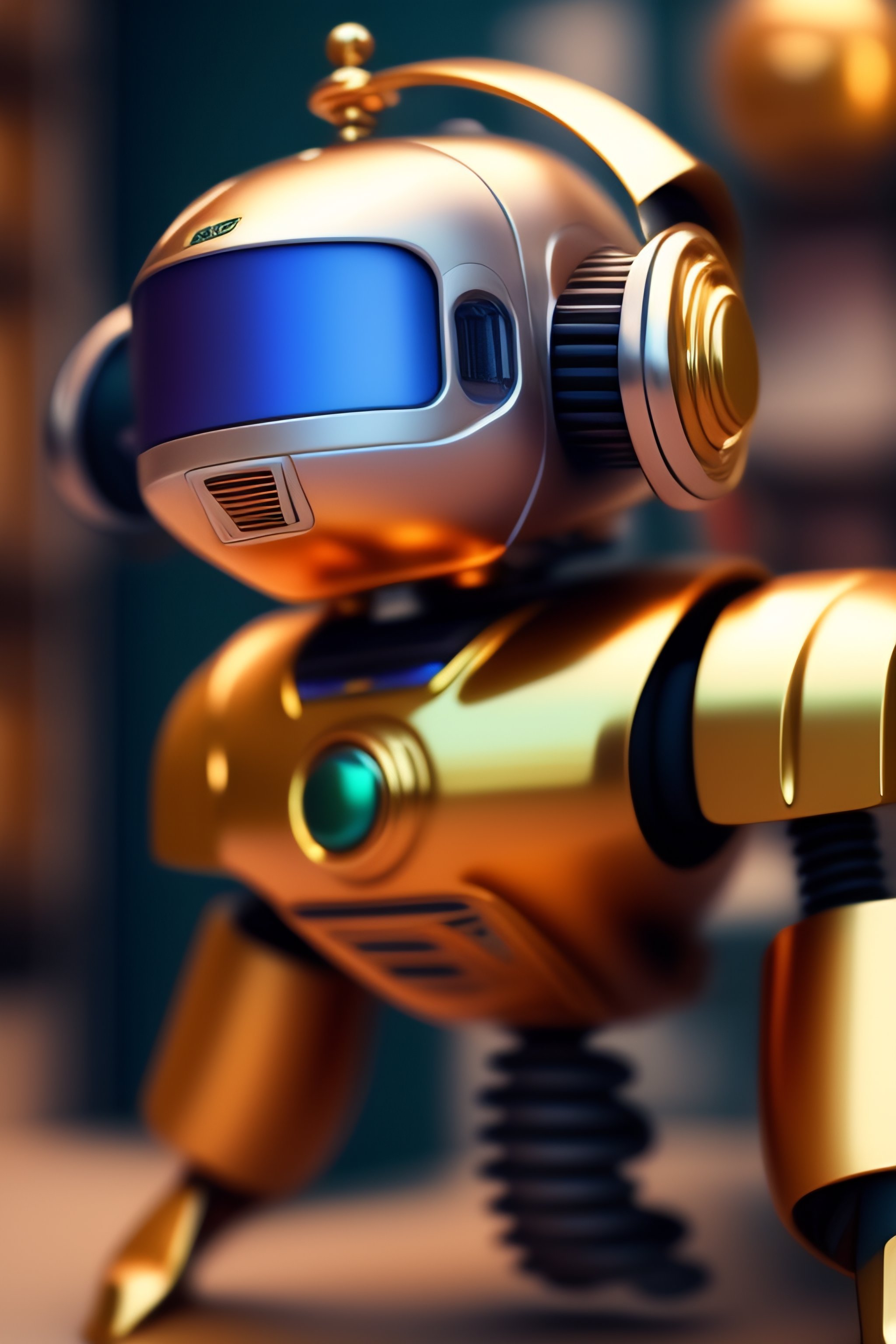 Lexica - Elf building robot