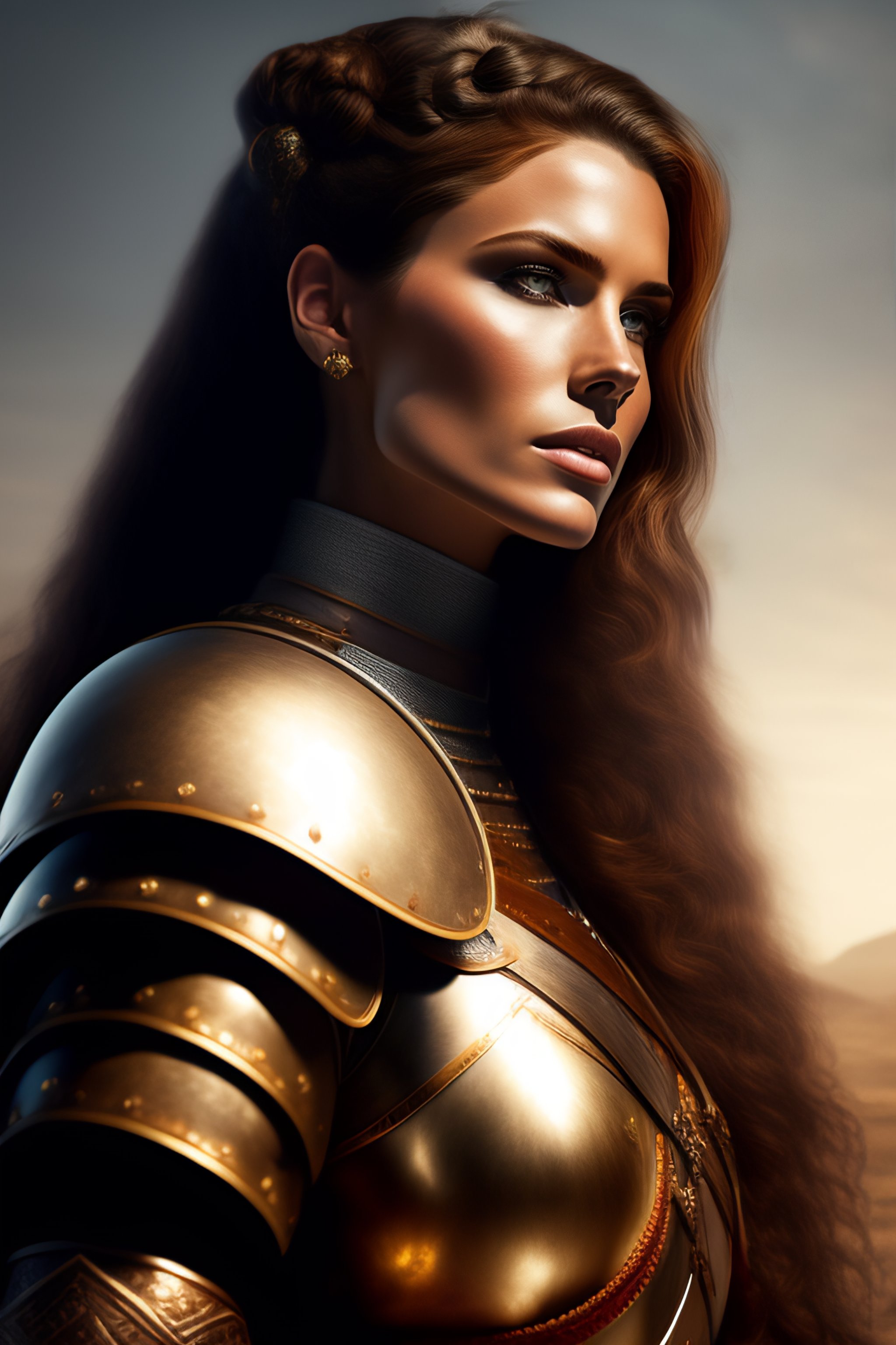 Female Warrior Armor Costume