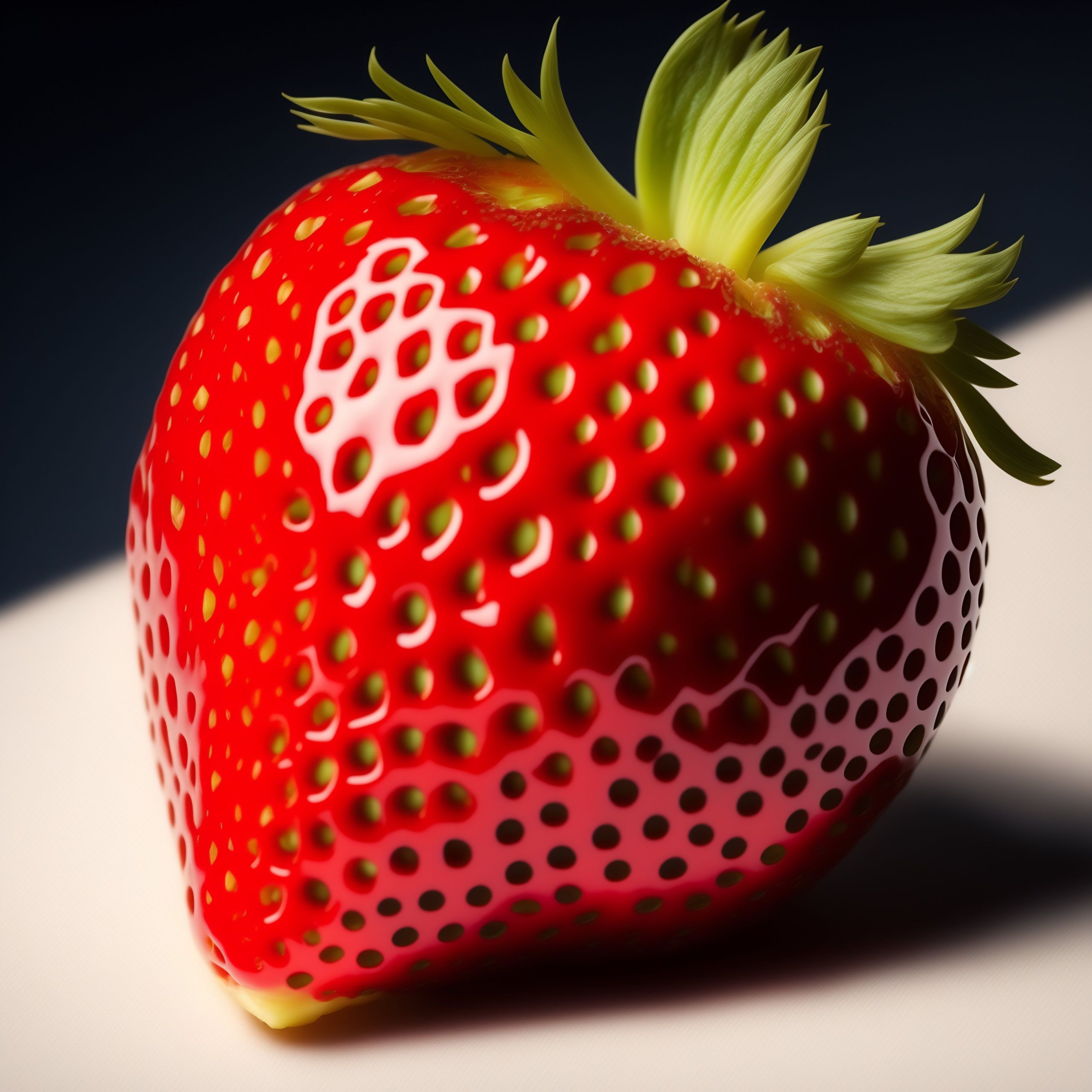 Lexica - Strawberry, hyper realistic, hyper detailed