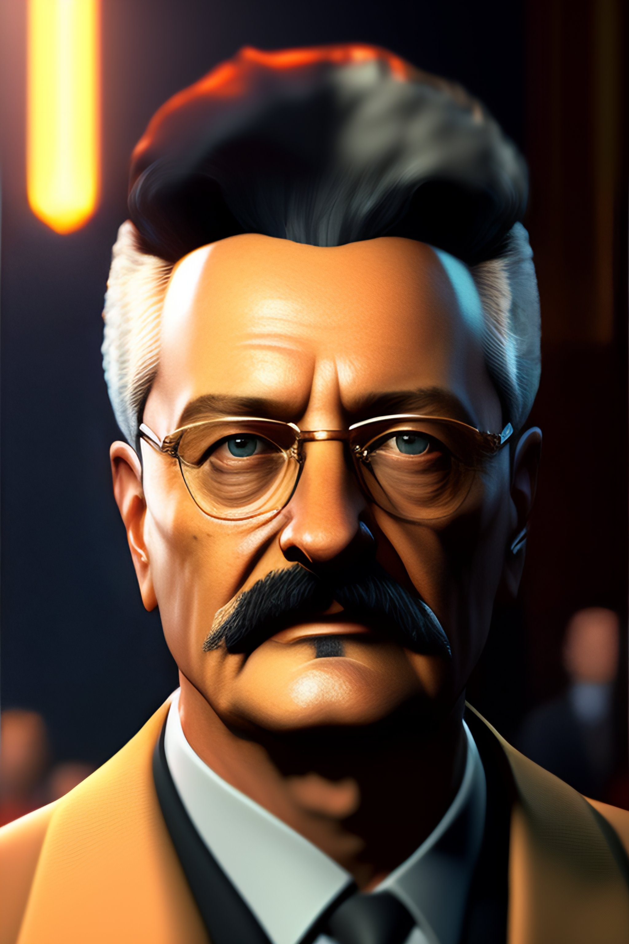 Trotsky Portrait