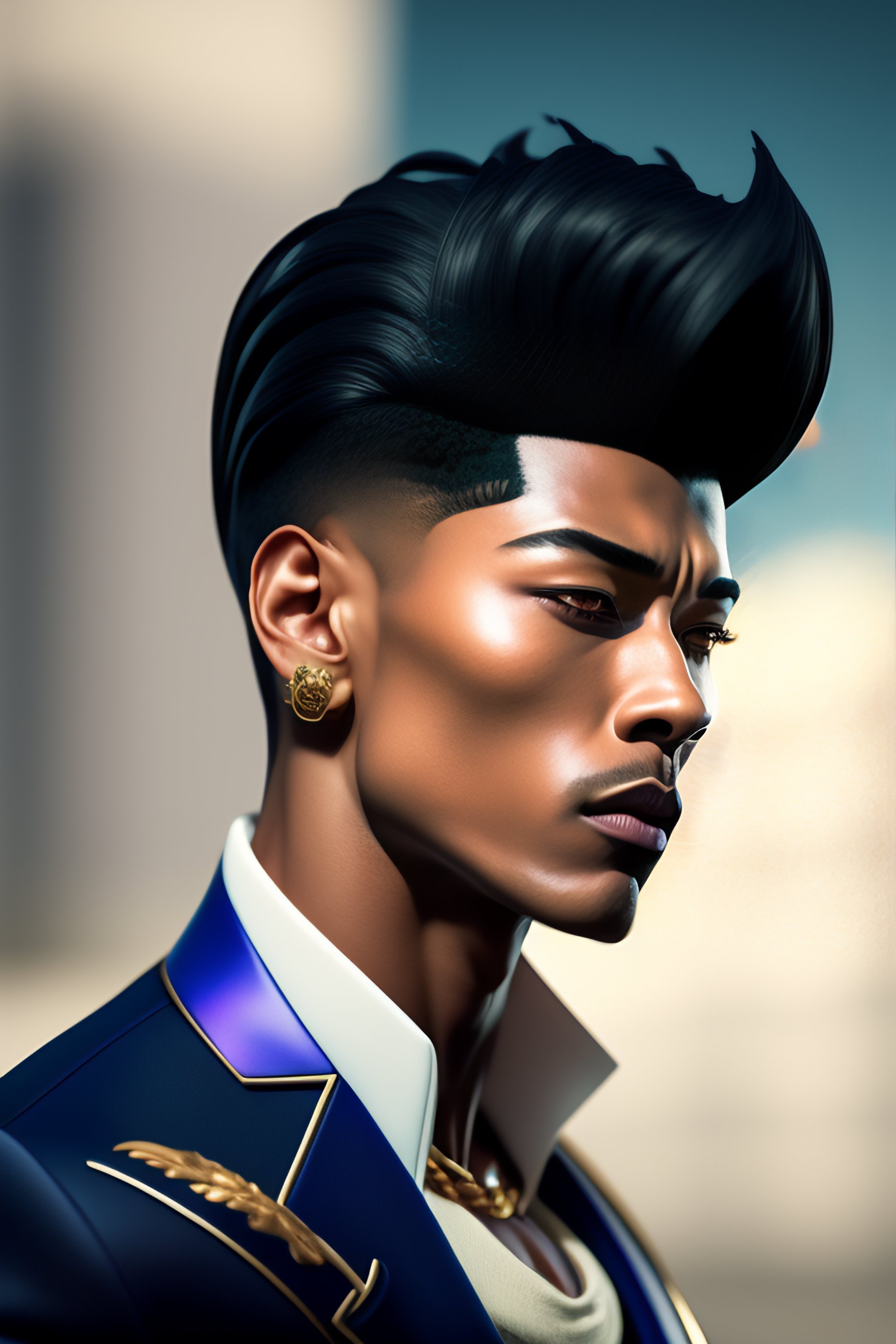 Lexica - Hyper realistic, 8k, jojo, higashikata Josuke