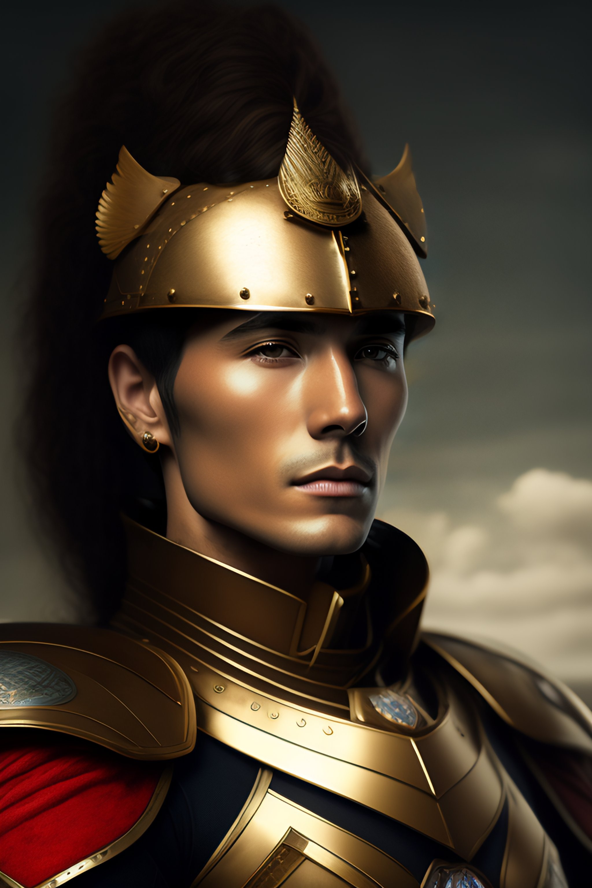 Lexica - PORTRAIT OF ELPH WITH ARMOR