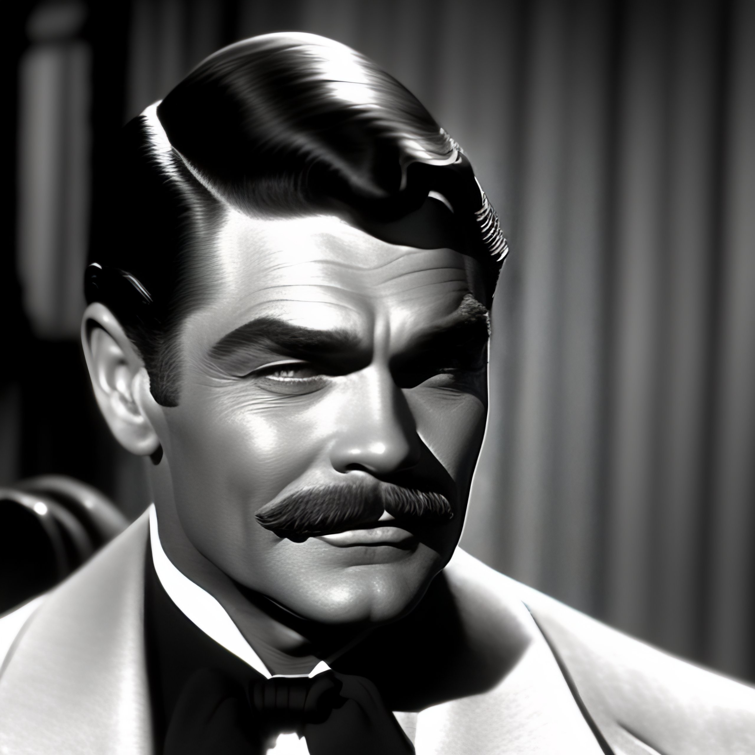 Lexica - Clark gable crying, tears running down, sad, gone with the wind