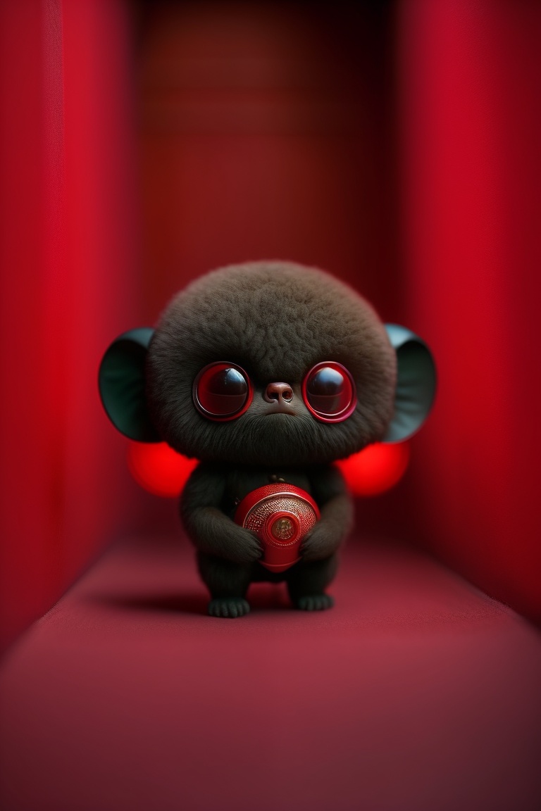 Lexica - The Scary Cheburashka is a being that instills terror and ...