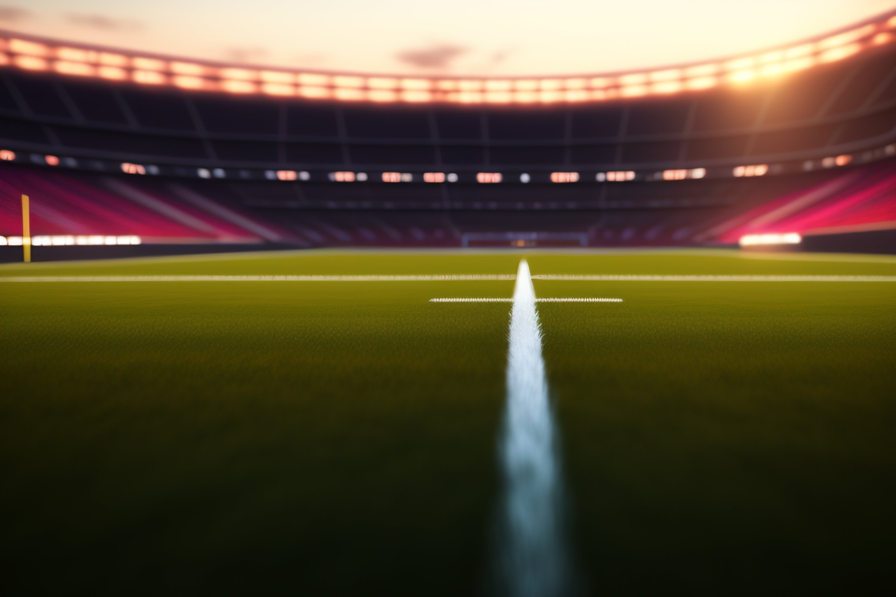 Lexica - Football stadium realistic, camera pov down to top, people on ...