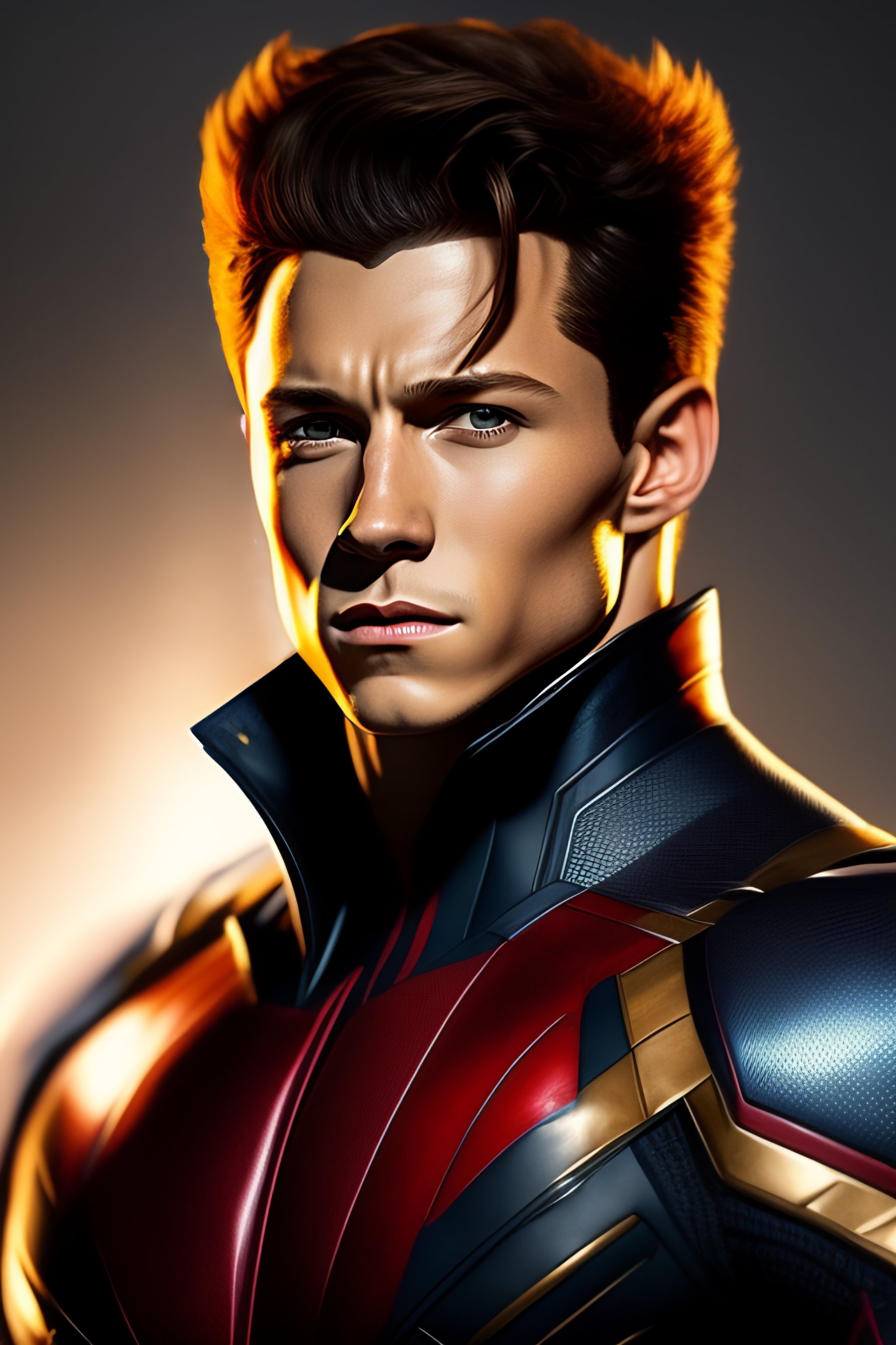 Lexica - “photorealistic concept art of tom holland as Wolverine in ...