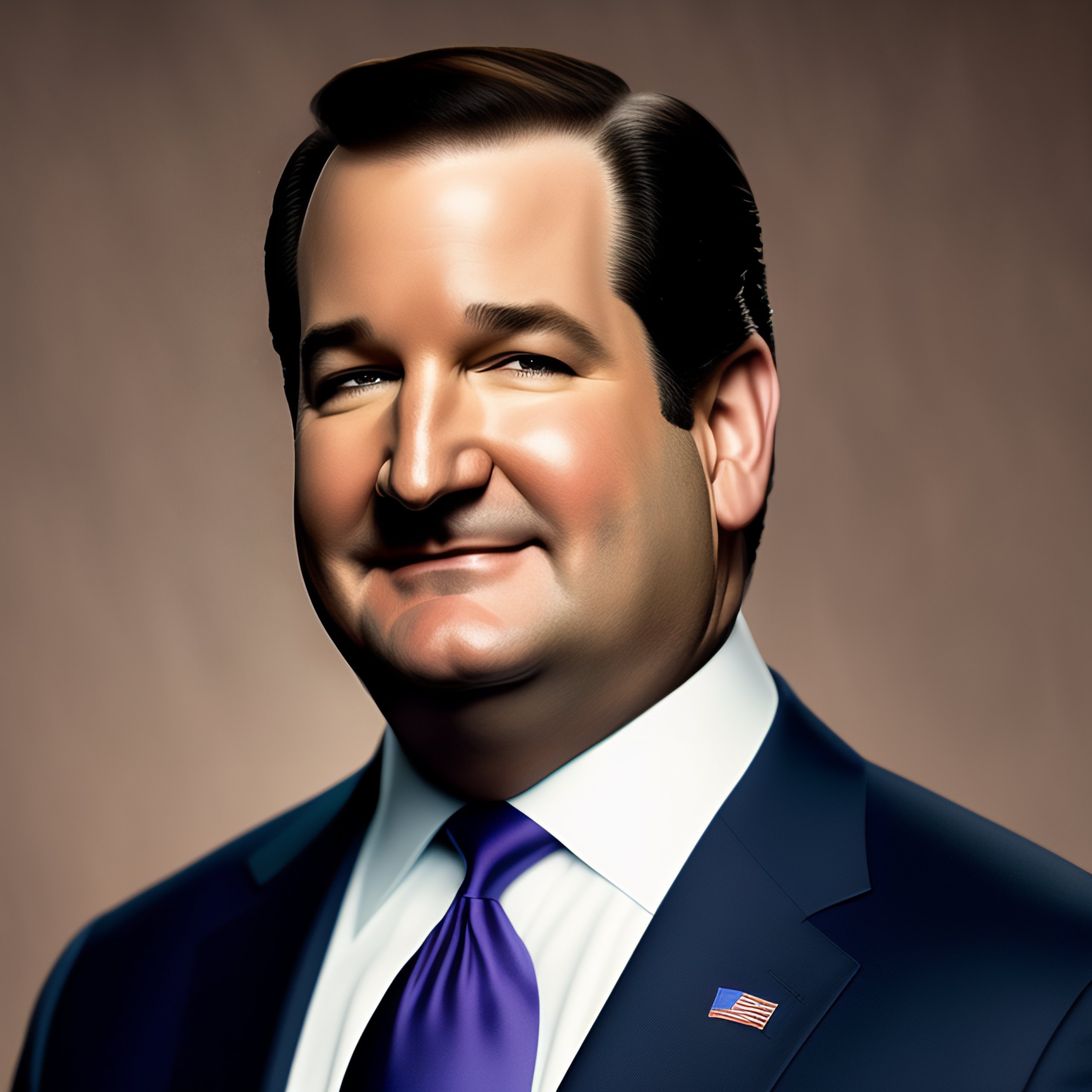 Lexica - Ted Cruz looks like Kevin Malone. 4k xartoon