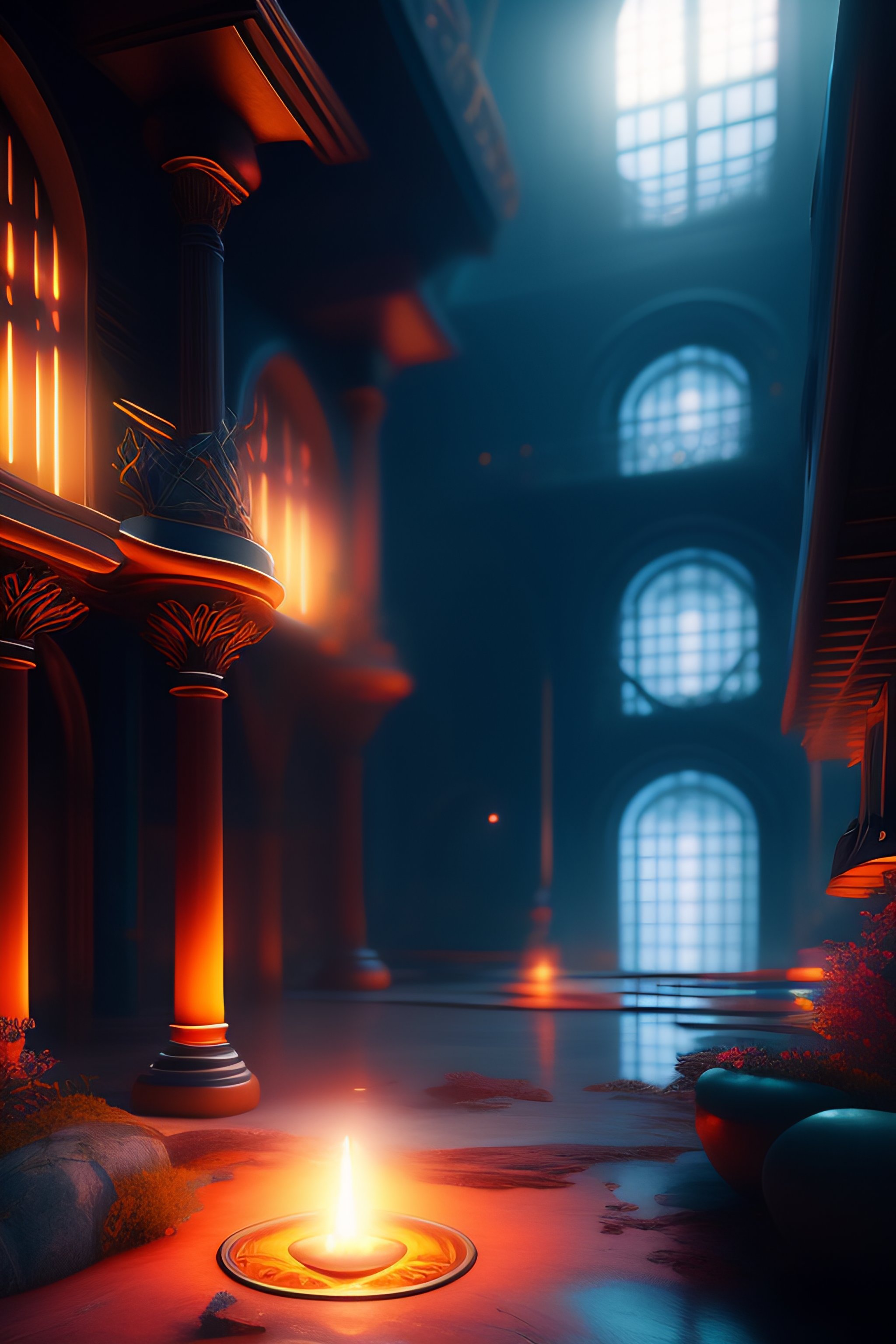 Lexica - Highly detailed, digital painting, atmospheric lighting ...