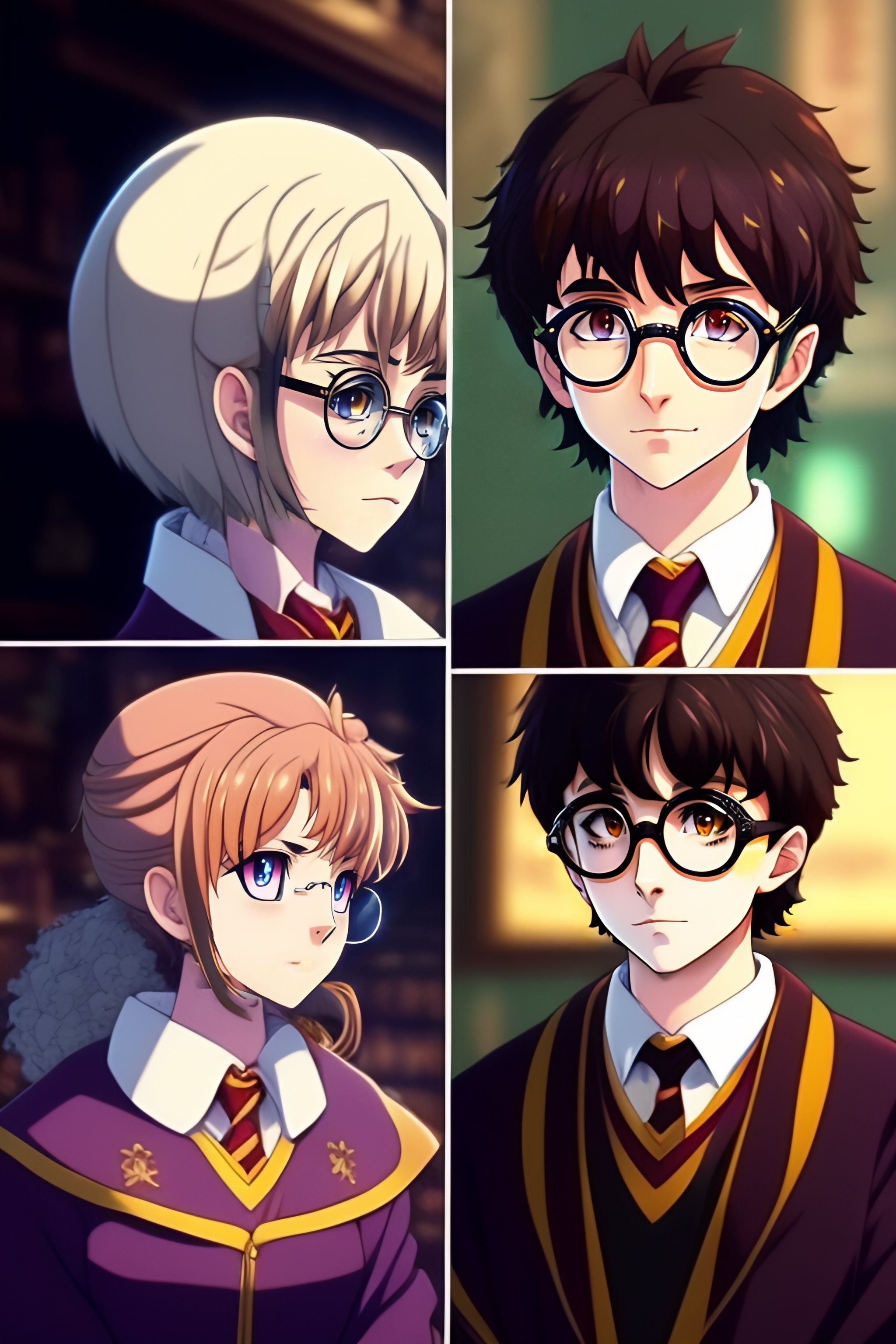 Lexica - Harry potter hedwiga anime style
