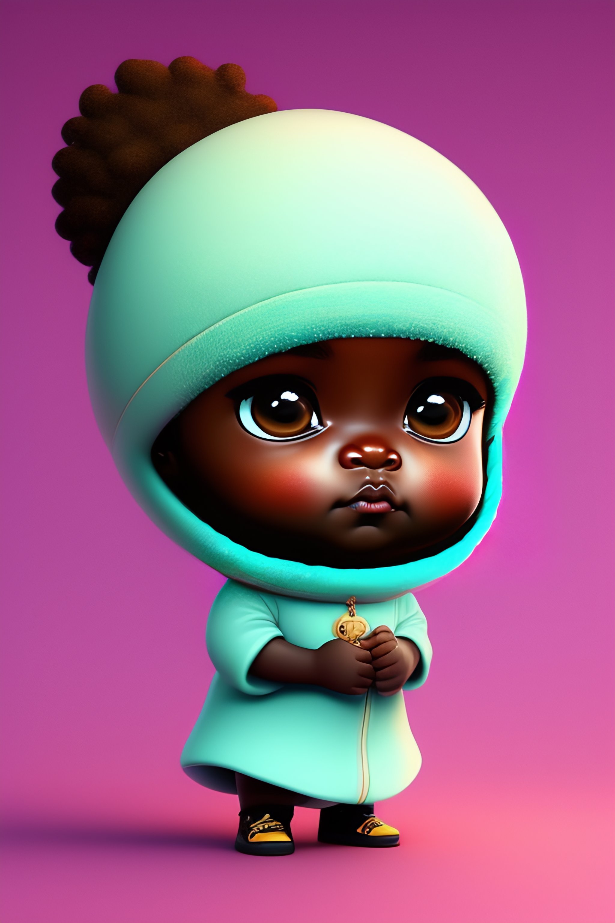 Lexica - Cute and adorable cartoon Burna Boy baby, fantasy, dreamlike ...