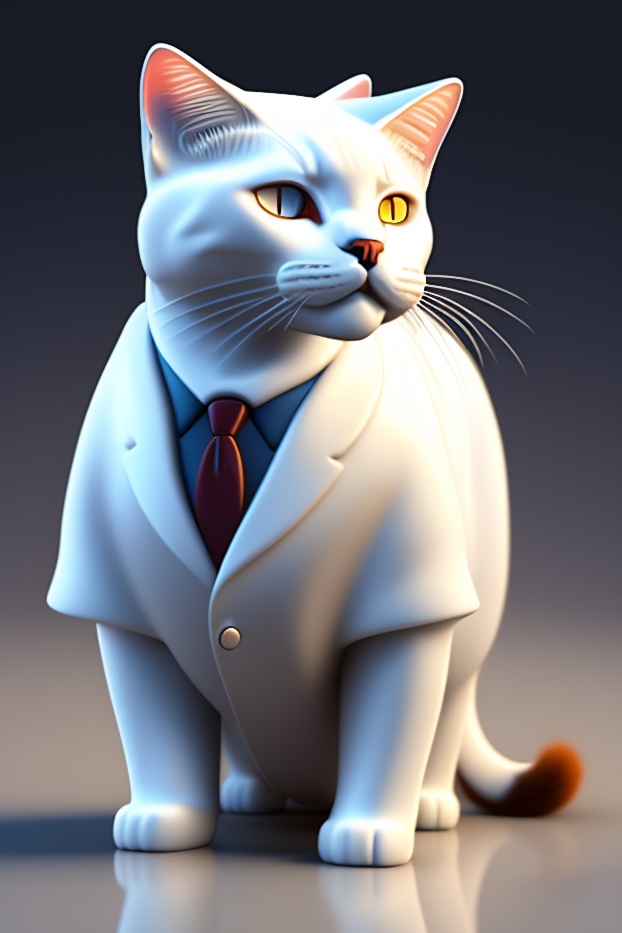 Lexica - The cat from the MIT scratch program style 3D illustration ...