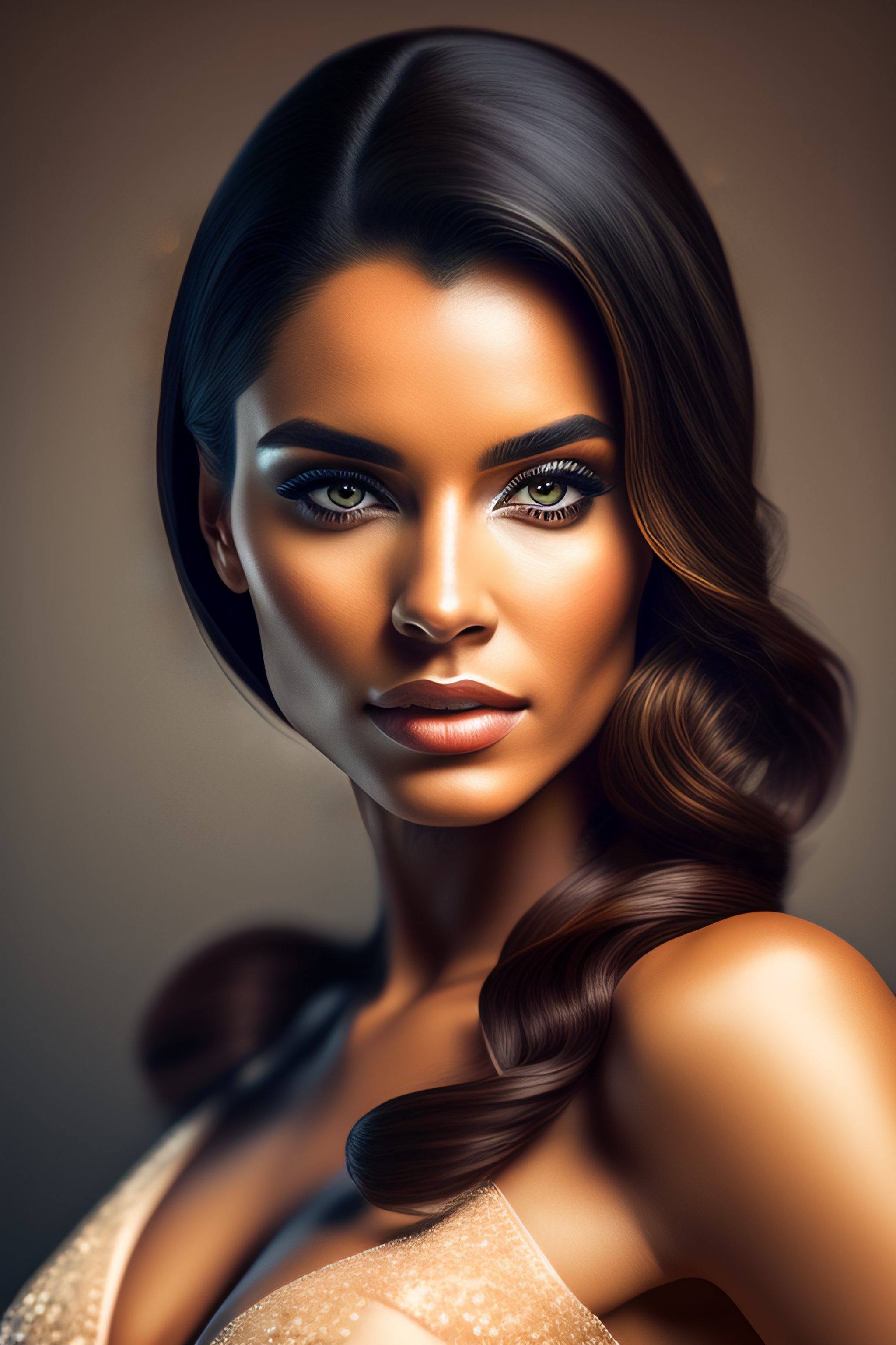 Lexica - Portrait of a gorgeous young woman, sharp focus, 8k high ...