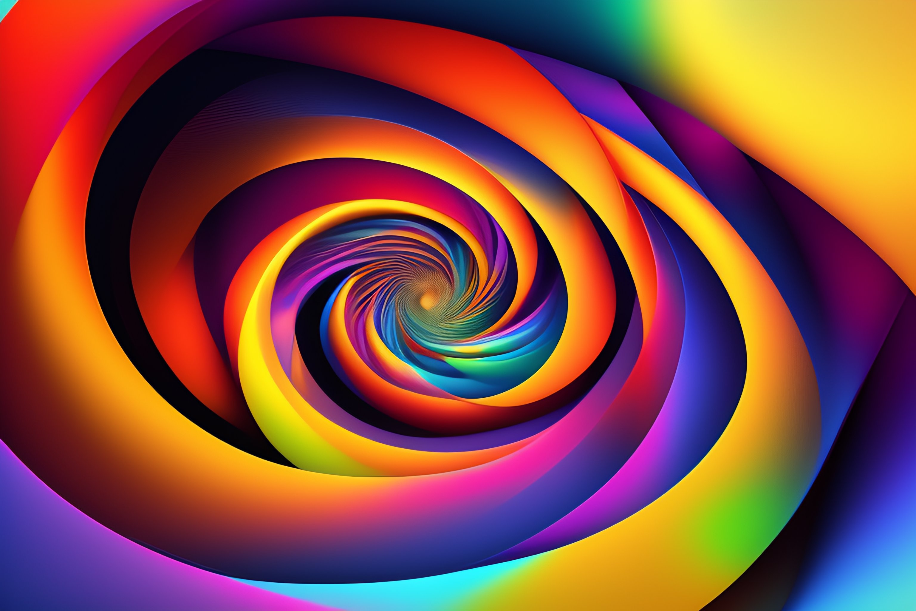 Lexica - Realistic maze, swirling infinite light, undulating geometry ...